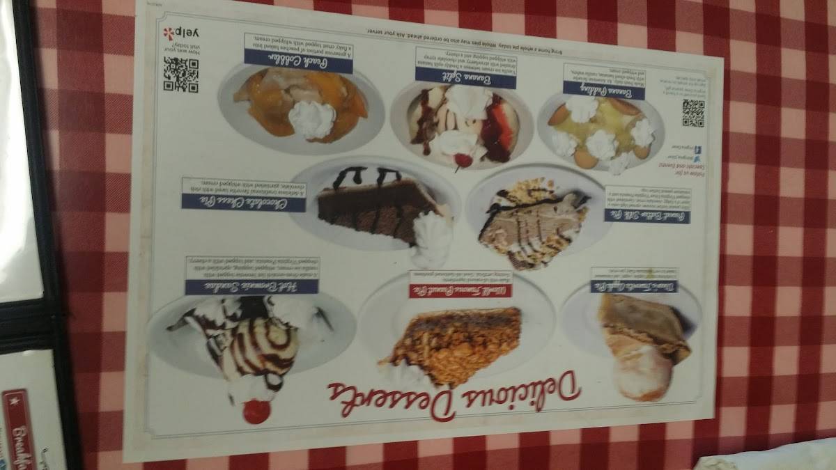 Menu at Virginia Diner restaurant, Wakefield, 408 County Dr