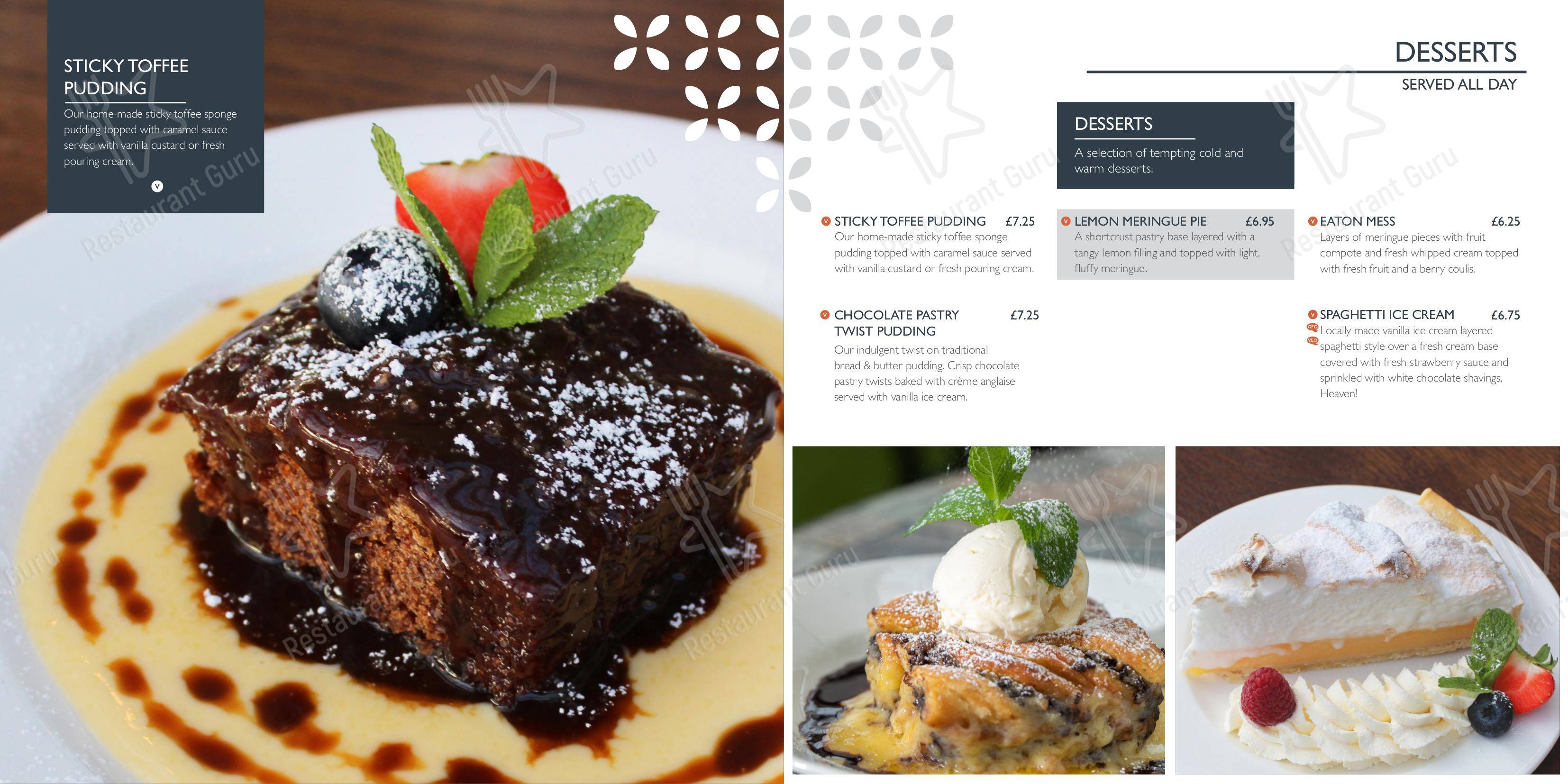 Menu at Beckworth Emporium restaurant, Mears Ashby