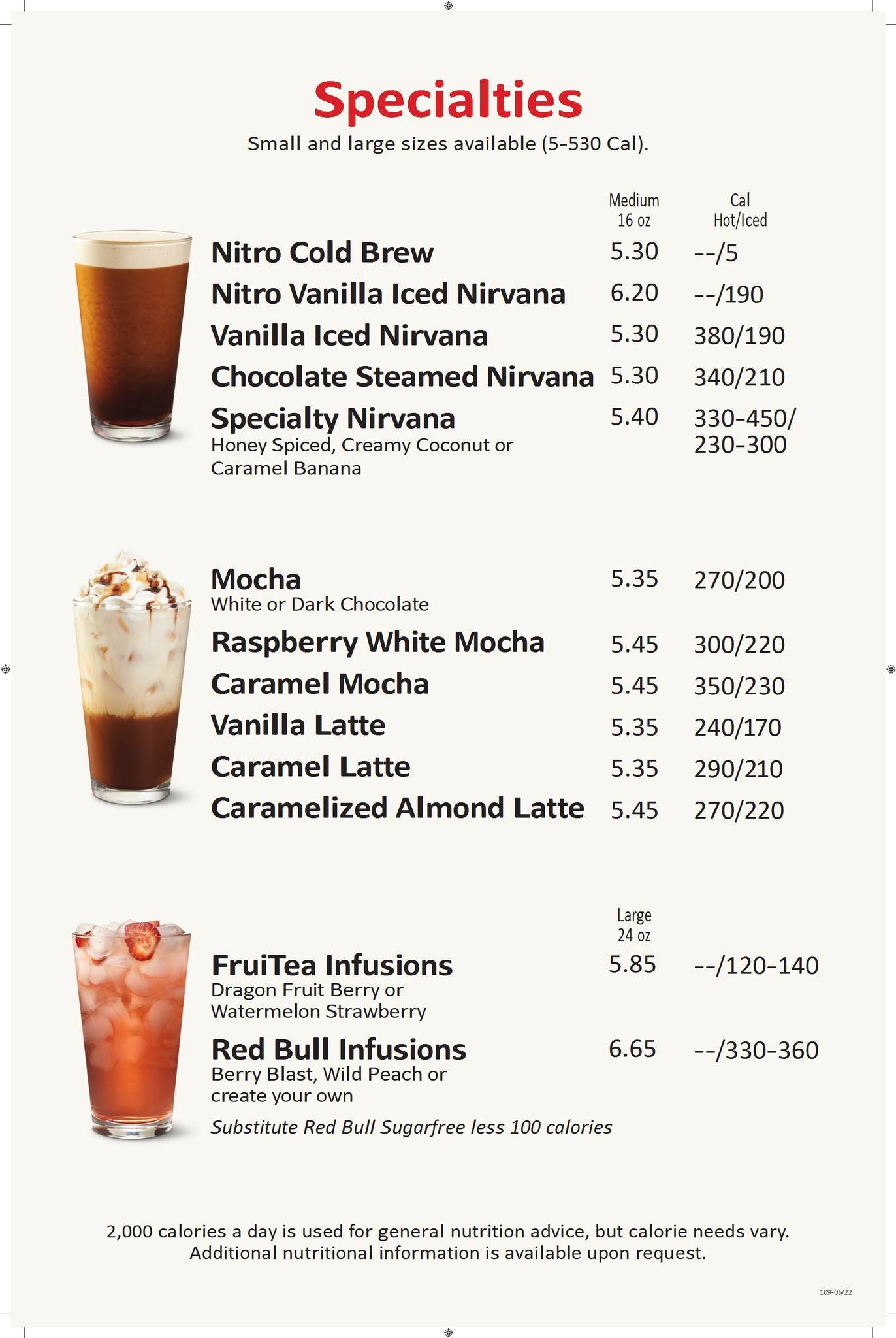 Menu at Dunn Brothers Coffee cafe, West Bend