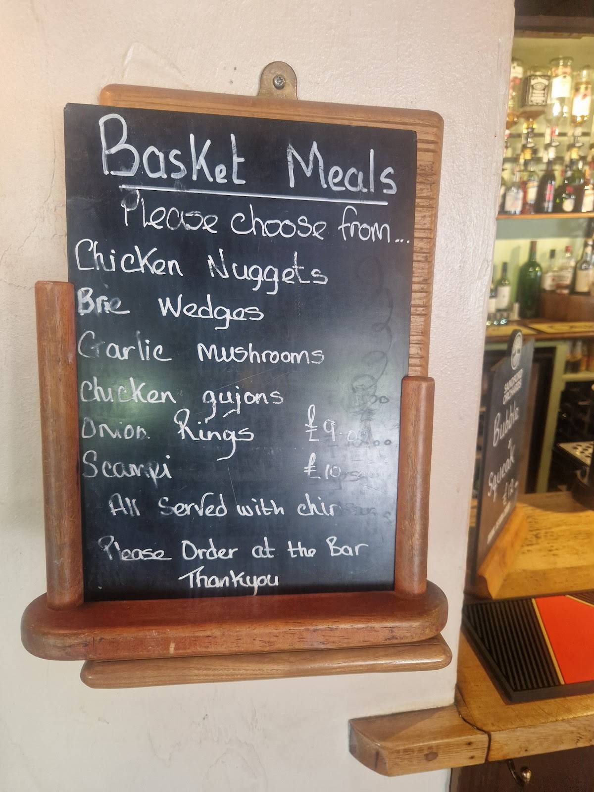 Menu at White Hart Inn pub & bar, Colyton