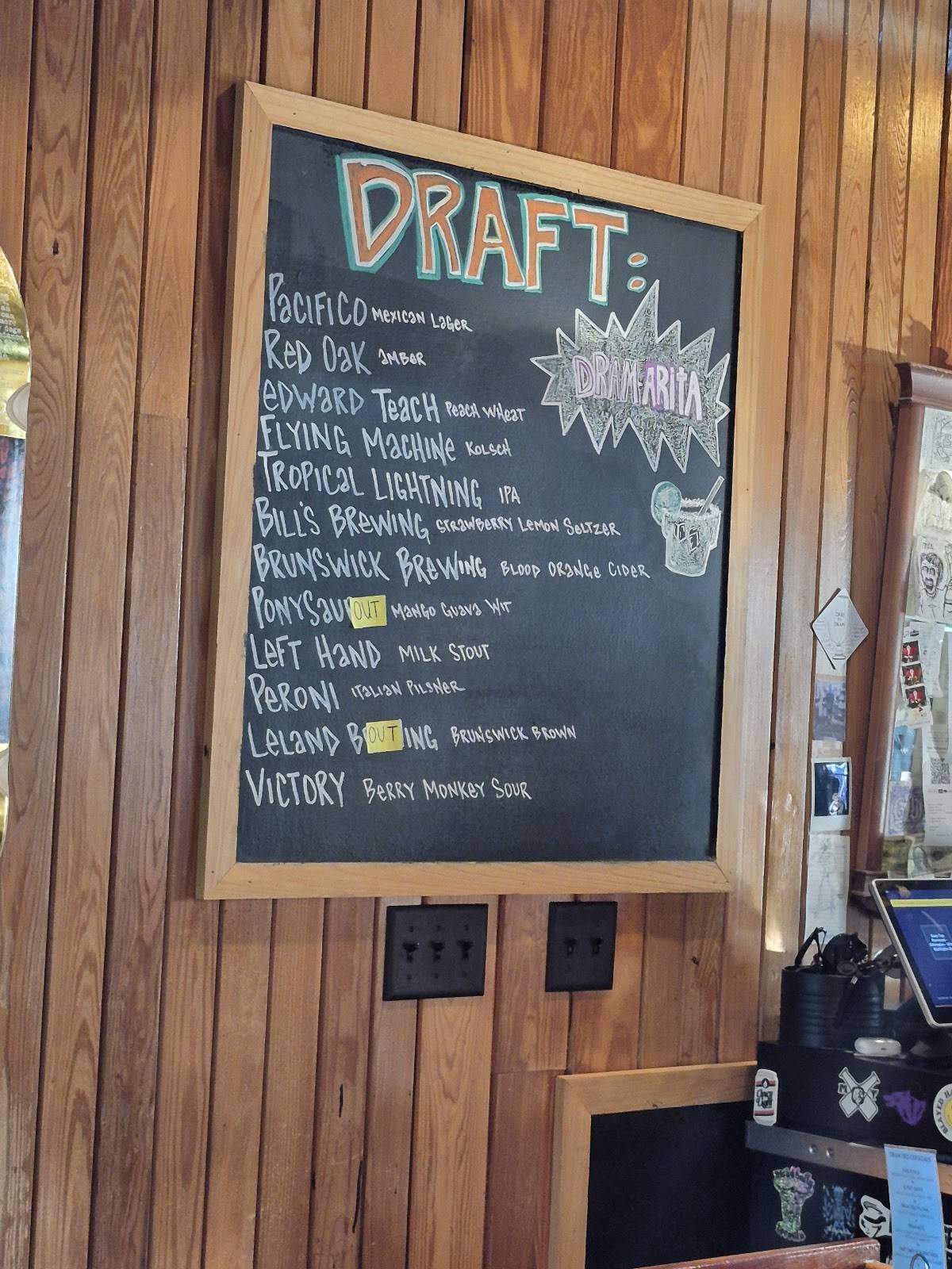 Menu at Dram Tree Tavern pub & bar, Wilmington