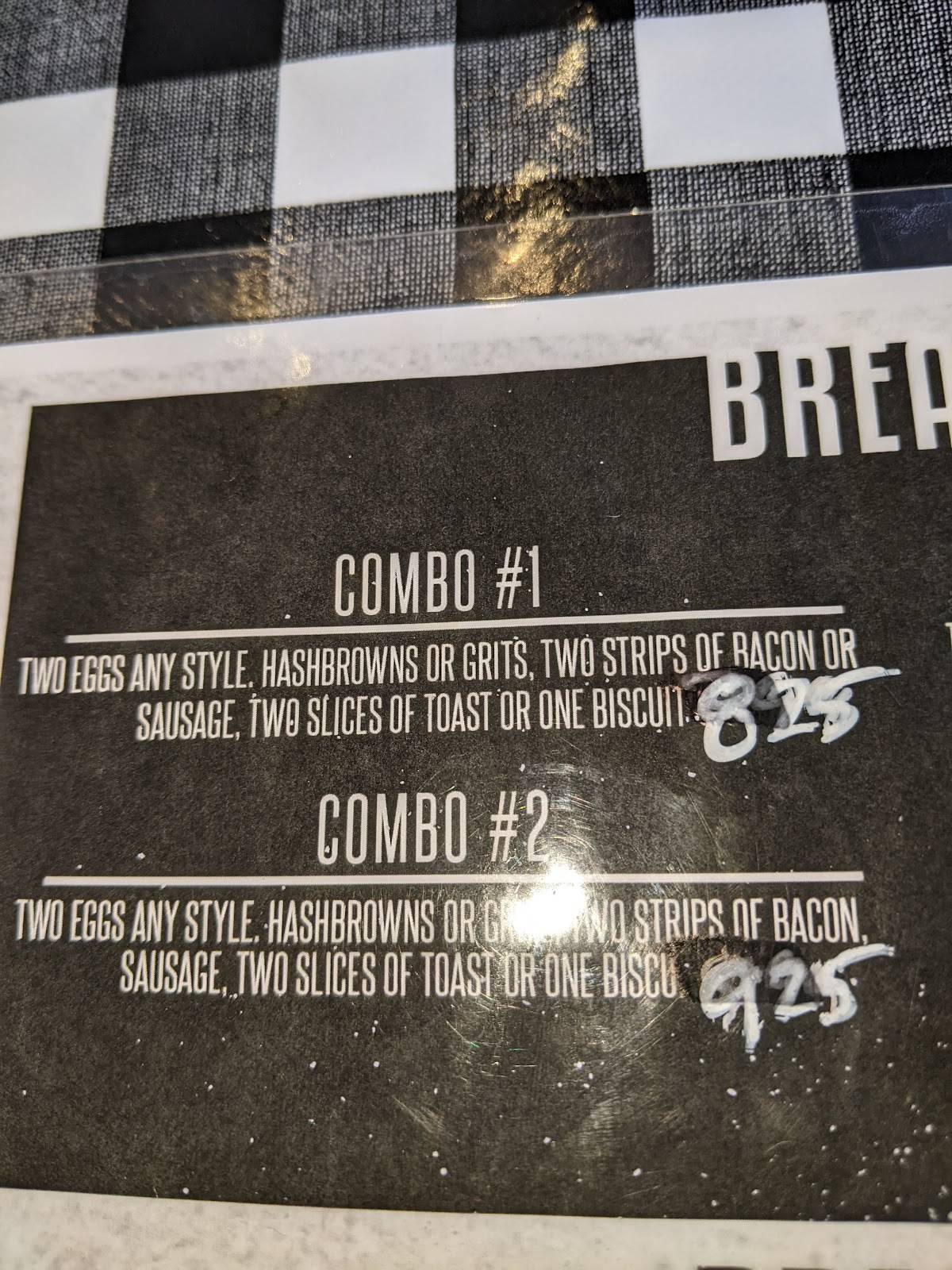 Menu at Windy City Grill cafe, Marietta