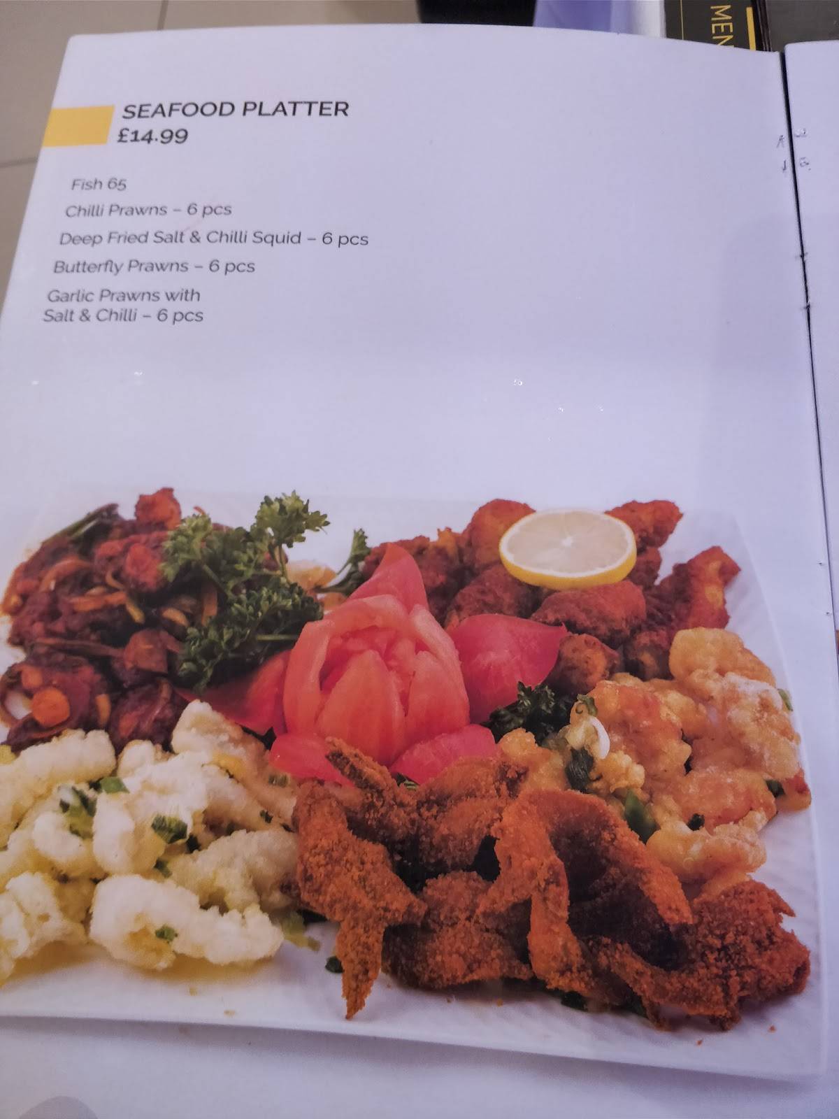 Menu at Wings restaurant, Harrow, 294 Preston Rd