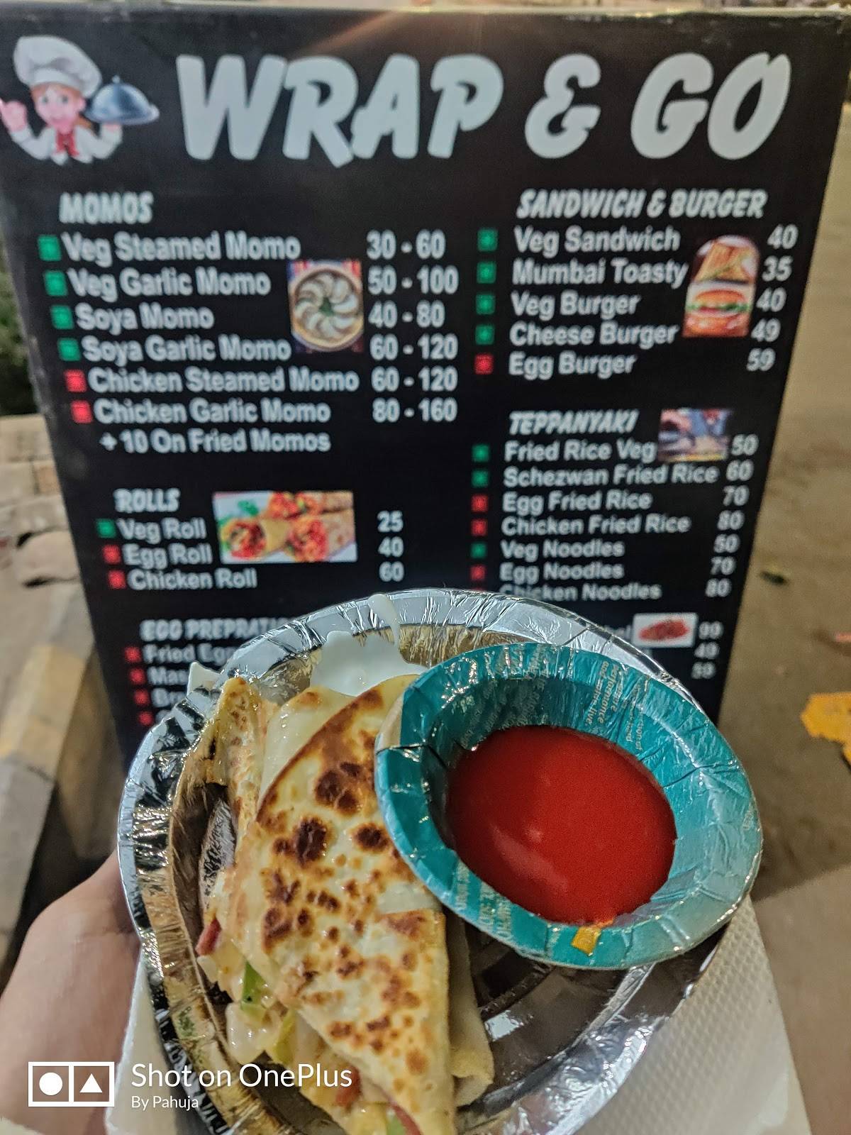 Menu at Wrap&Go, Allahabad