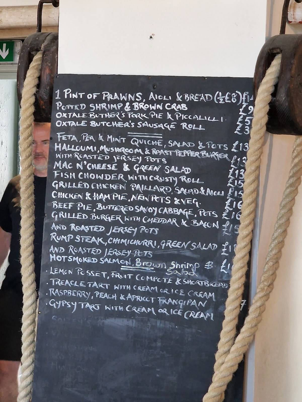 Menu at Zetland Arms pub & bar, Deal