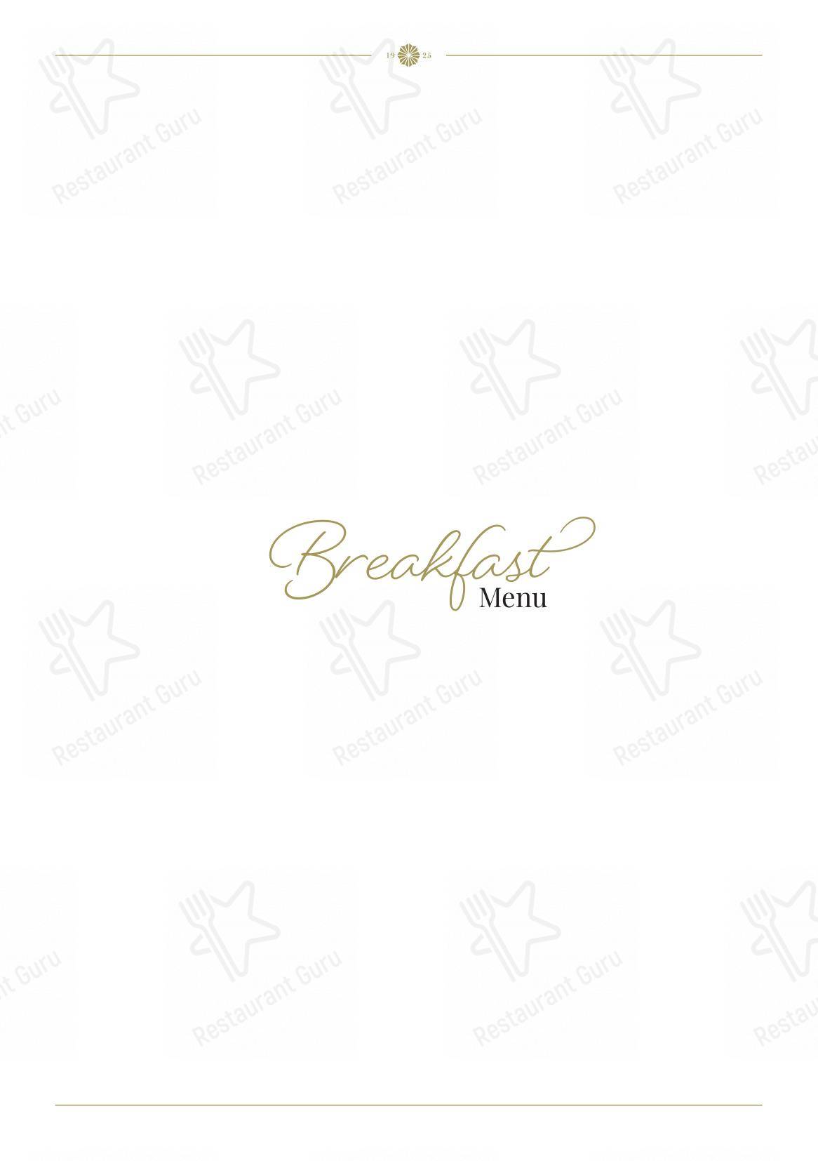 Menu at Eastwell Manor, Champneys Hotel & Spa restaurant, Ashford ...