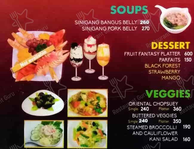 Menu at Music 21 Plaza pub & bar, Makati, Don Chino Roces Avenue