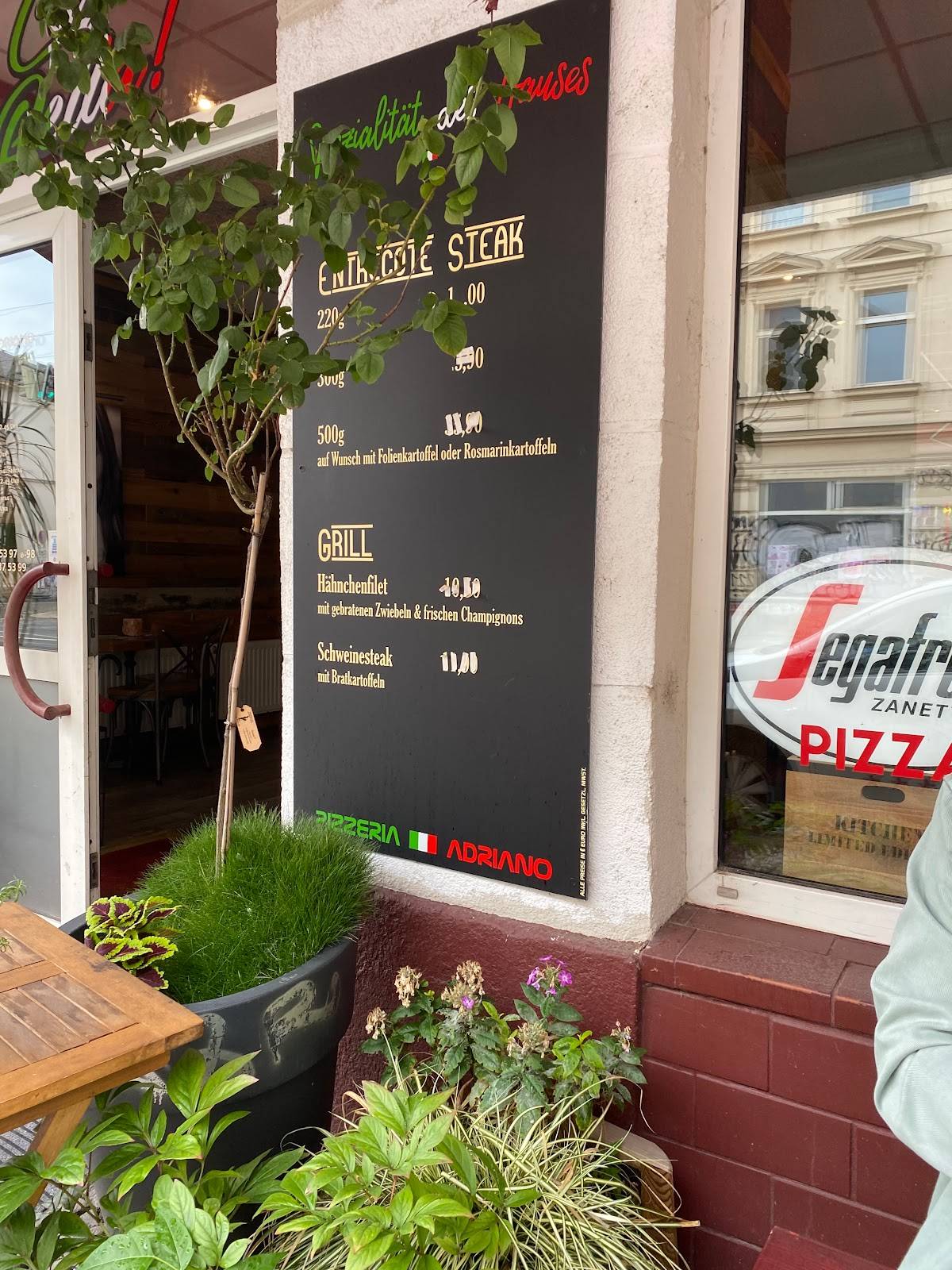 Speisekarte von ADRIANO RESTAURANT, Leipzig