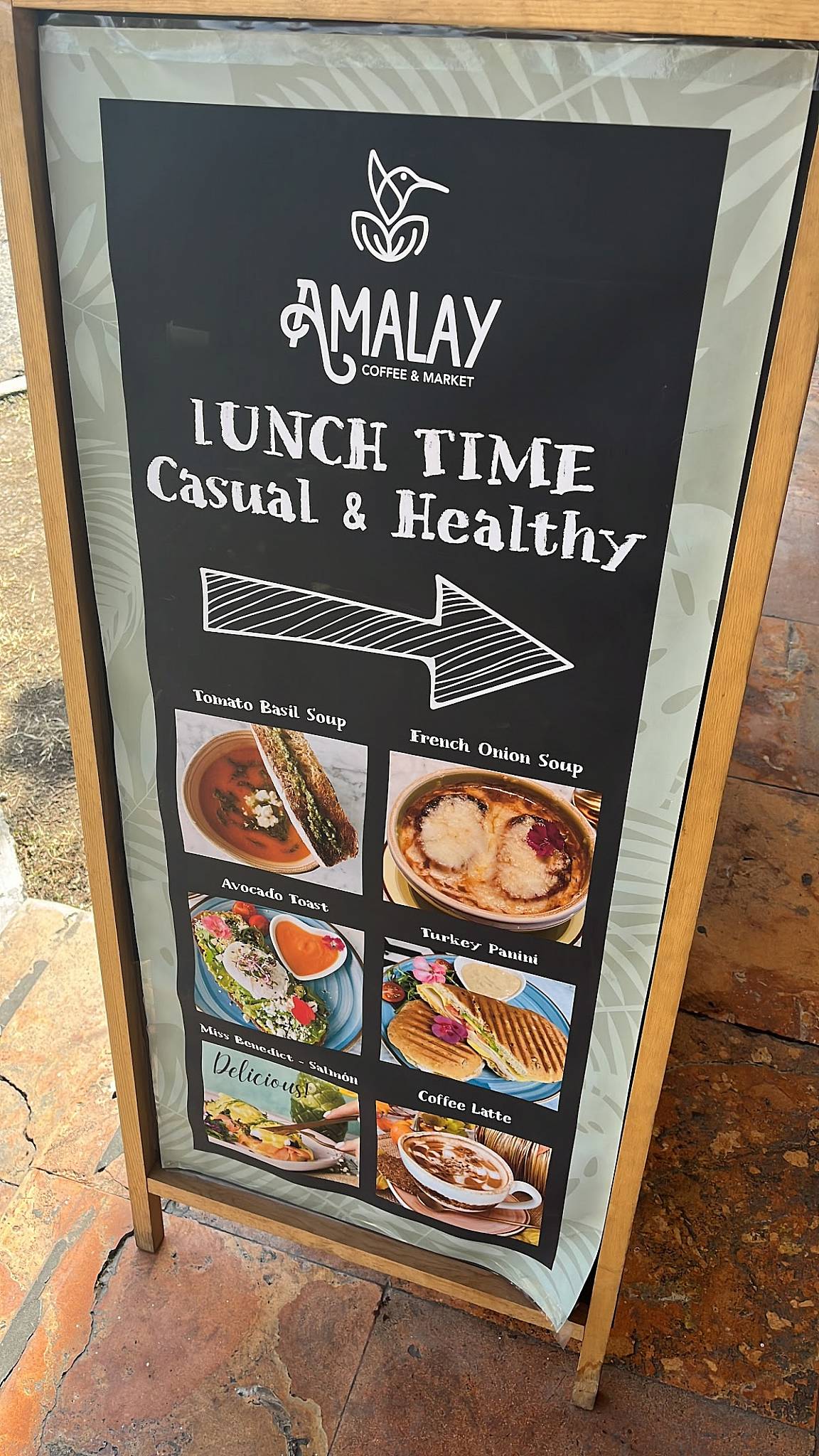 Carta del pub y bar AMALAY Coffee & Market Plaza Duendes, Monterrey