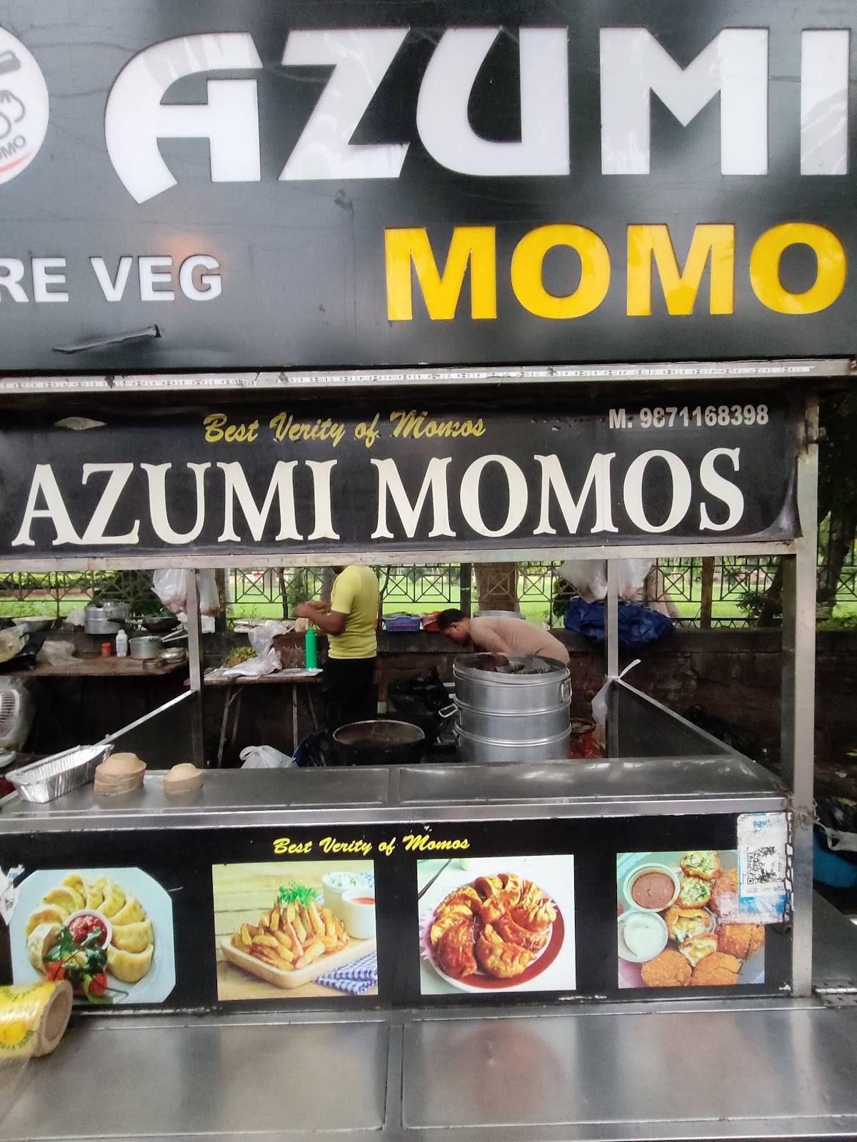 Menu at AZUMI MOMO, New Delhi