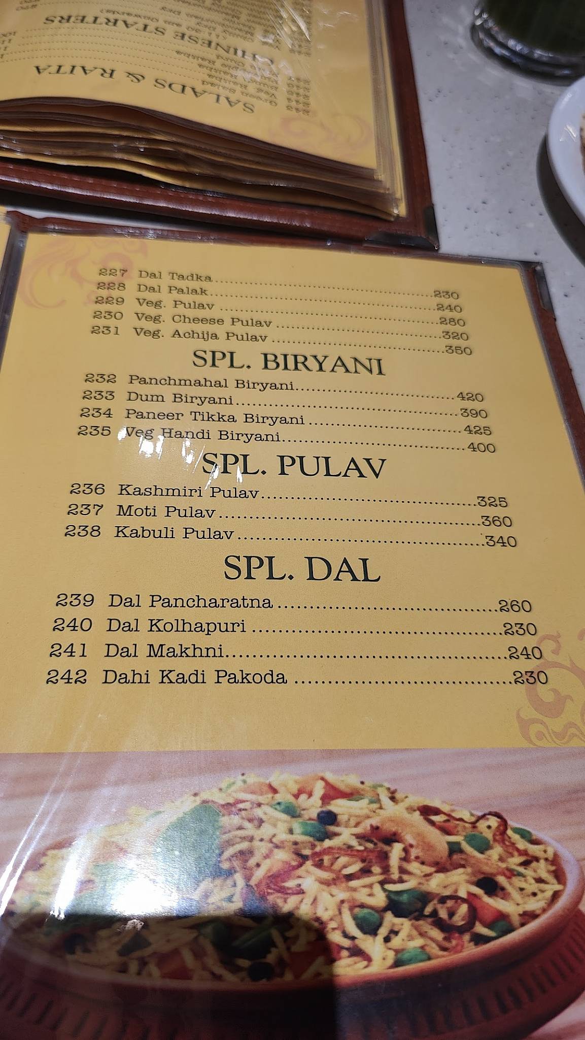 Menu at Achija Veg Restaurant (Vidyavihar), Mumbai, Shop no 3