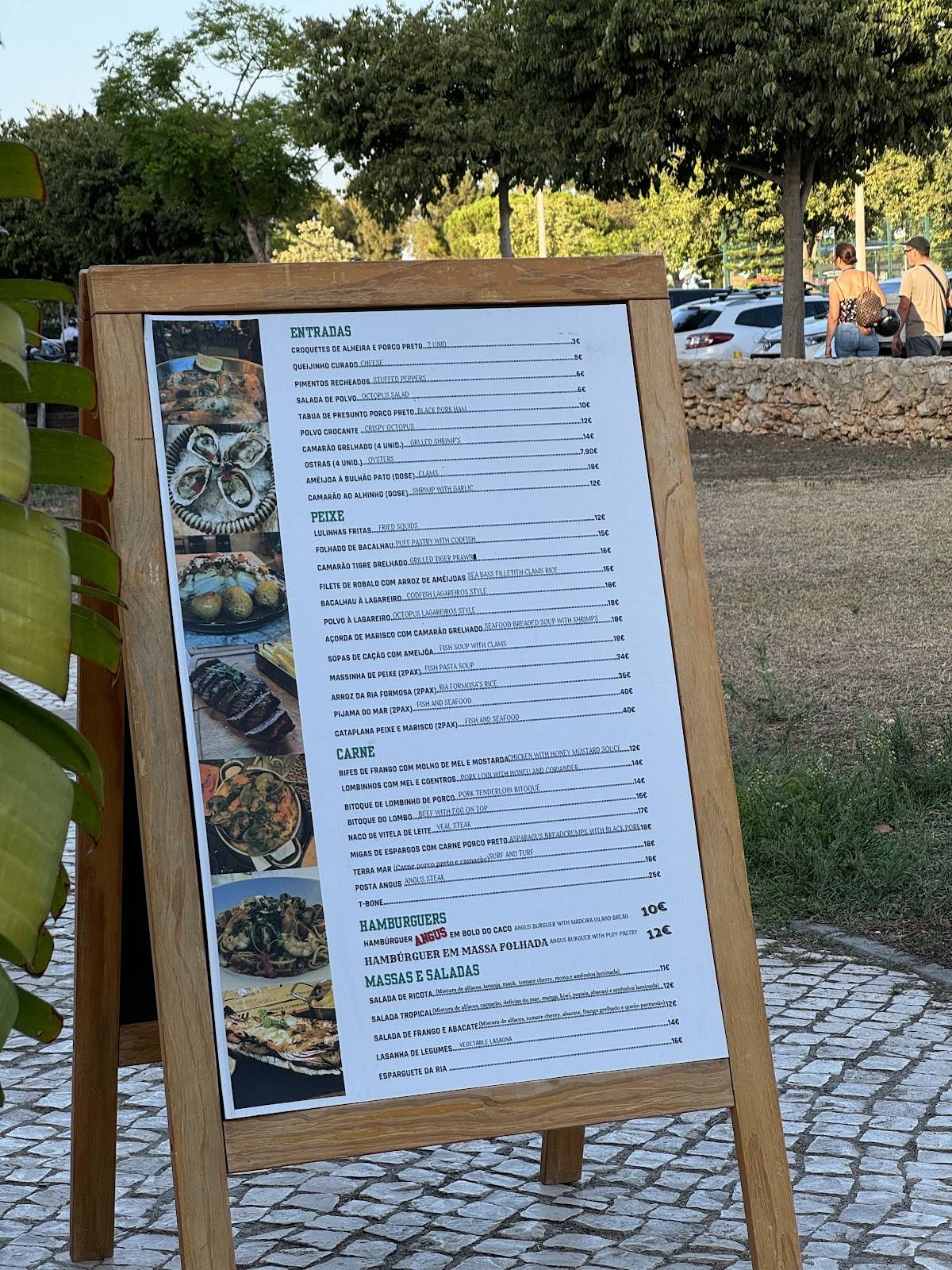 Menu em Adega do Sal restaurante, Fuseta