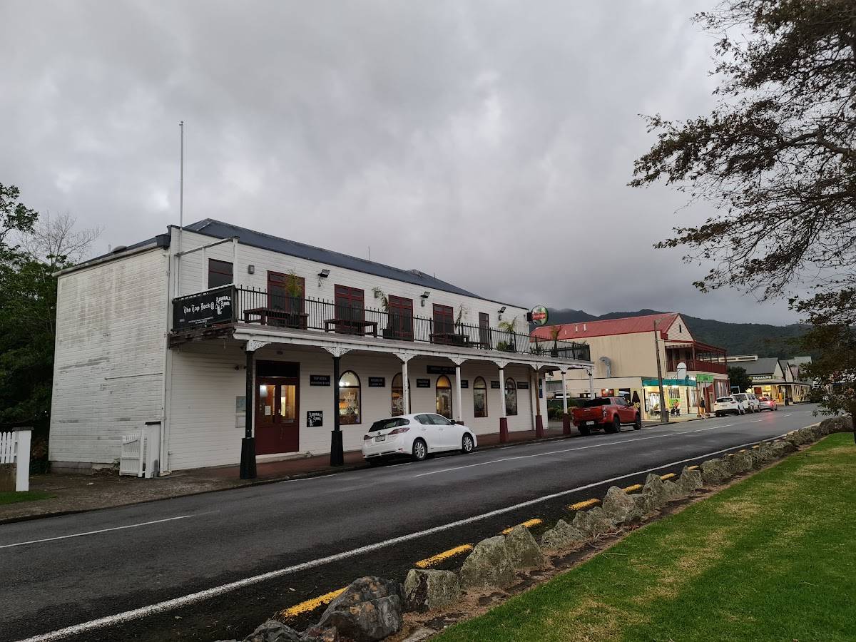 Menu at Admiral's Arms Hotel restaurant, Coromandel