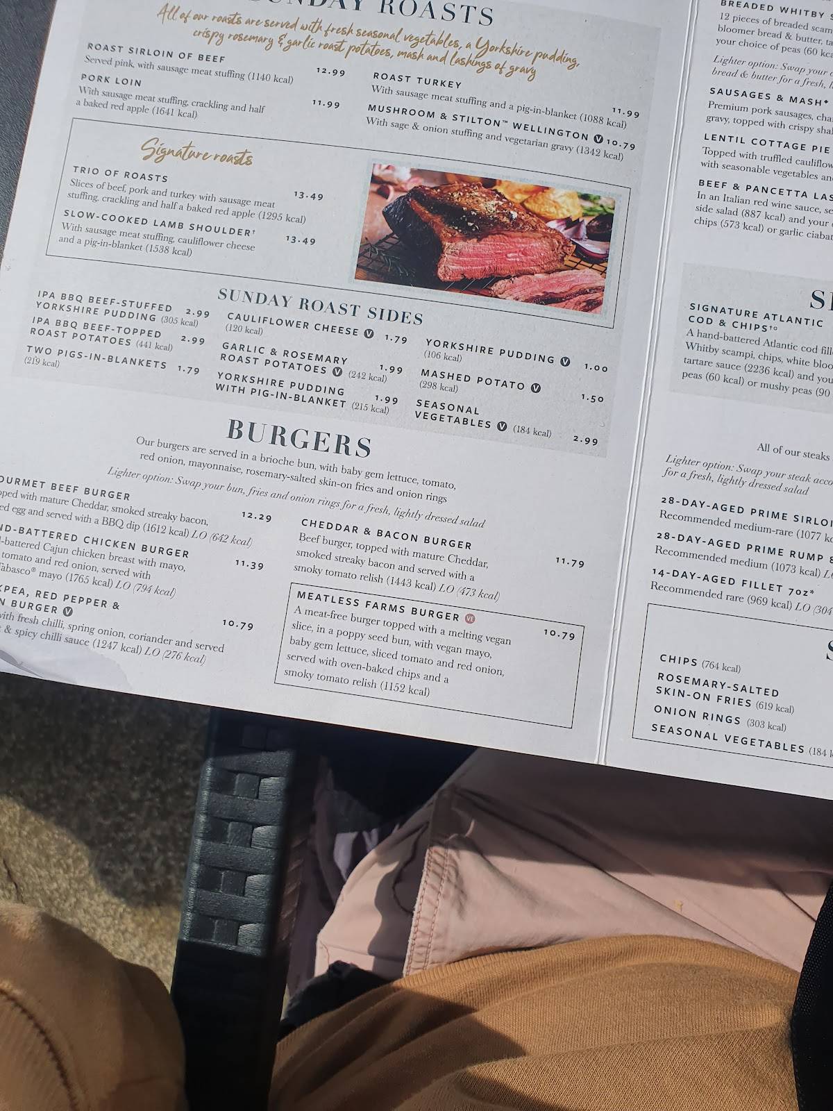 Menu at Apple Tree pub & bar, Cheltenham