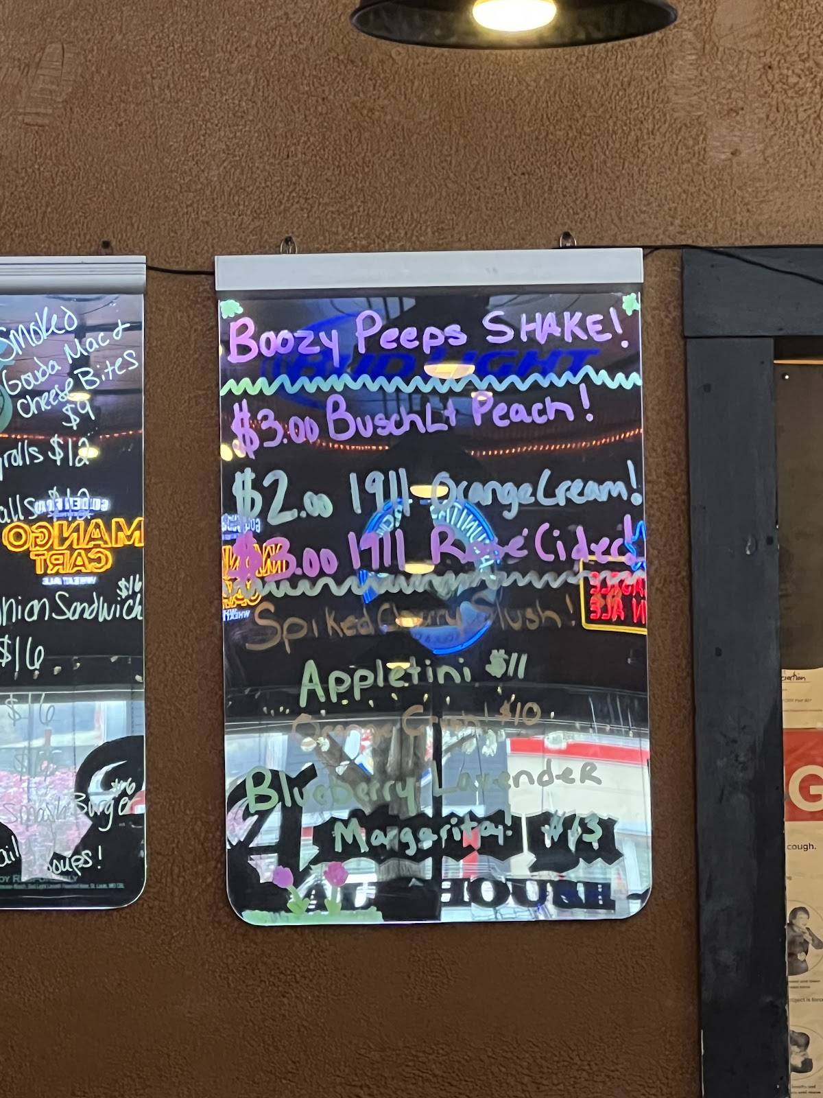 Menu at Asteroga Ale House pub & bar, Herkimer