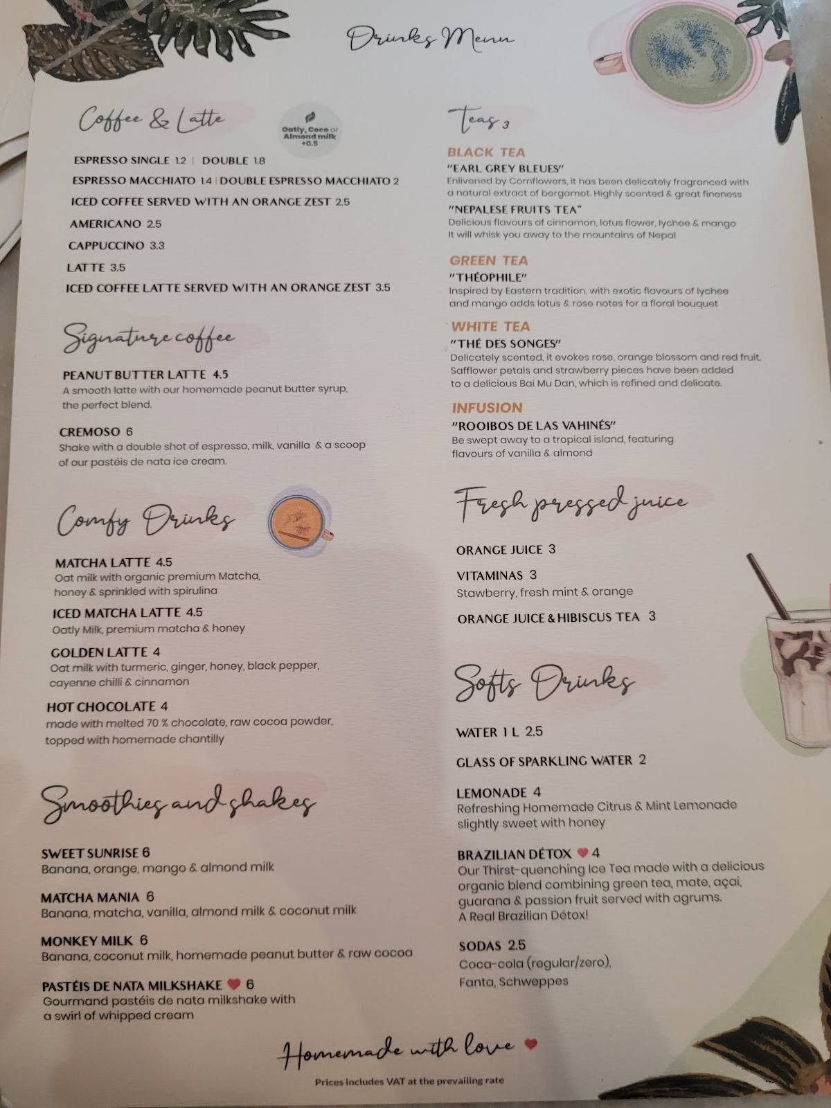 Menu at Augusto Lisboa cafe, Lisbon, R. de Santa M.nha 26