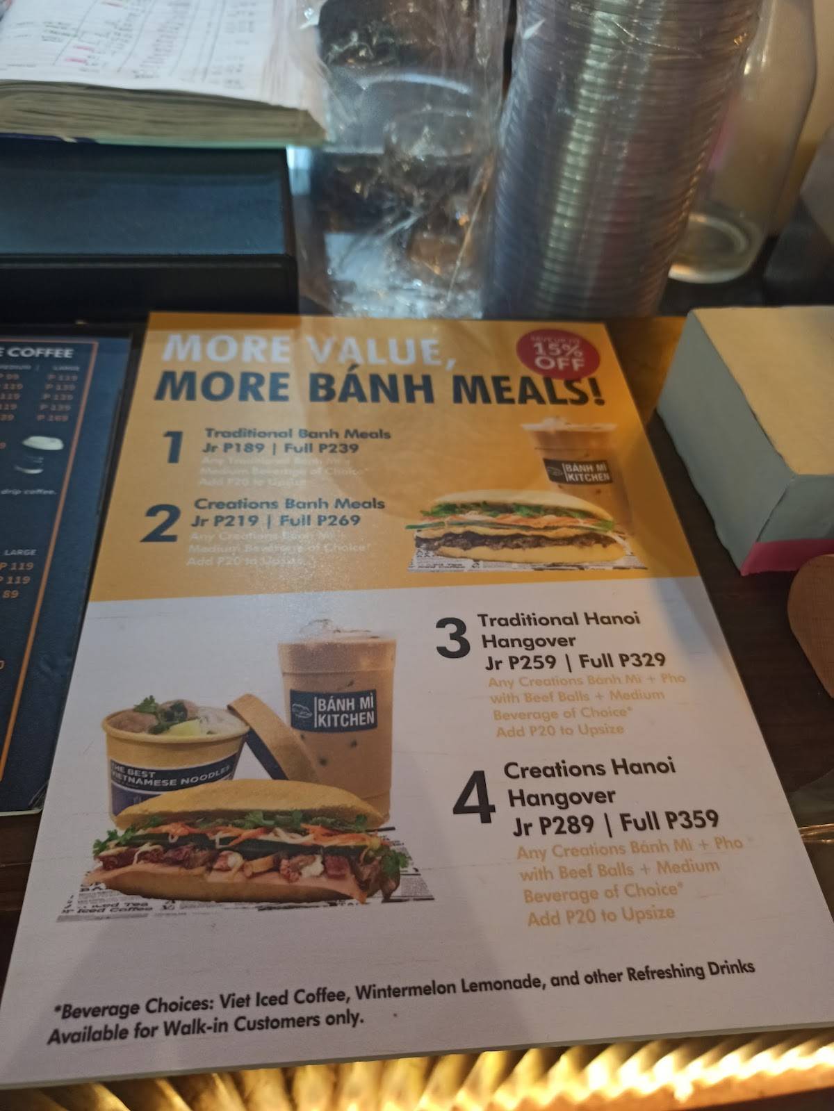 Menu at Bánh Mì Kitchen - Robinson's Cybergate Cebu restaurant, Cebu ...