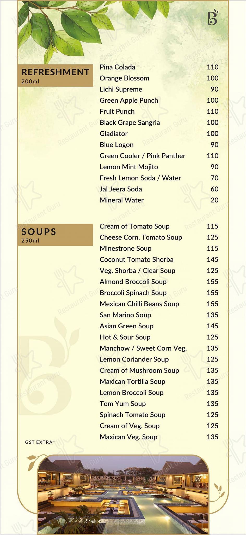 Menu at BAGH-ONE BANQUETS & RESTAURANT, Ahmedabad