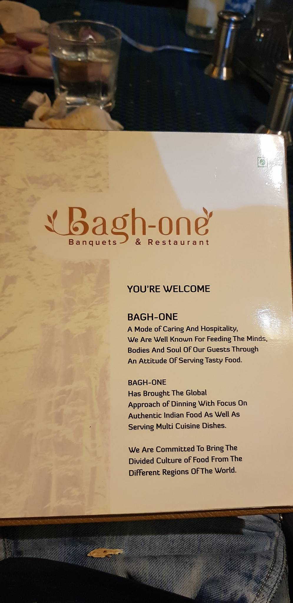 Menu at BAGH-ONE BANQUETS & RESTAURANT, Ahmedabad