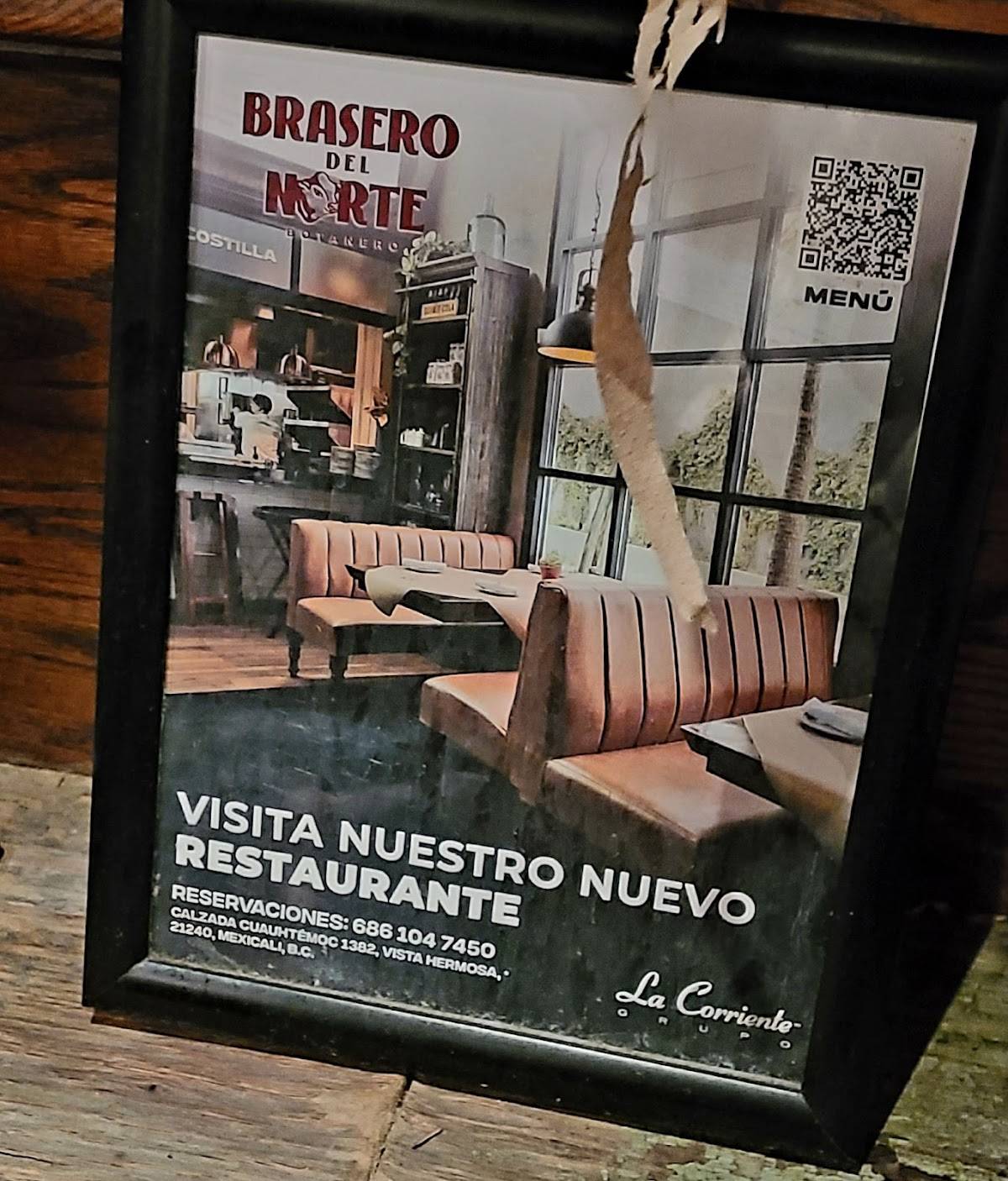 Carta del restaurante BODEGA 8, Mexicali