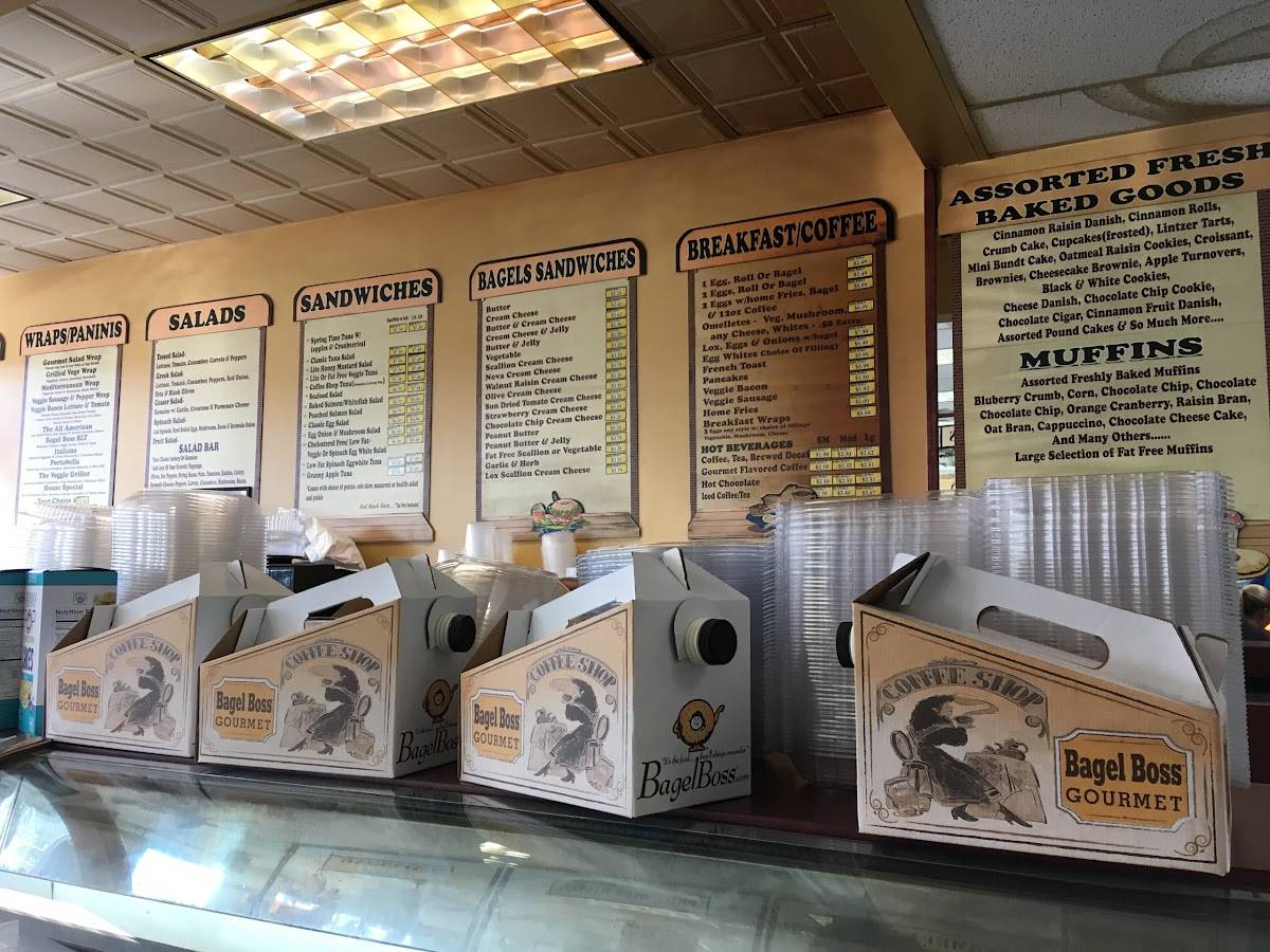 Menu at Bagel Boss Cafe, Merrick, Merrick Rd