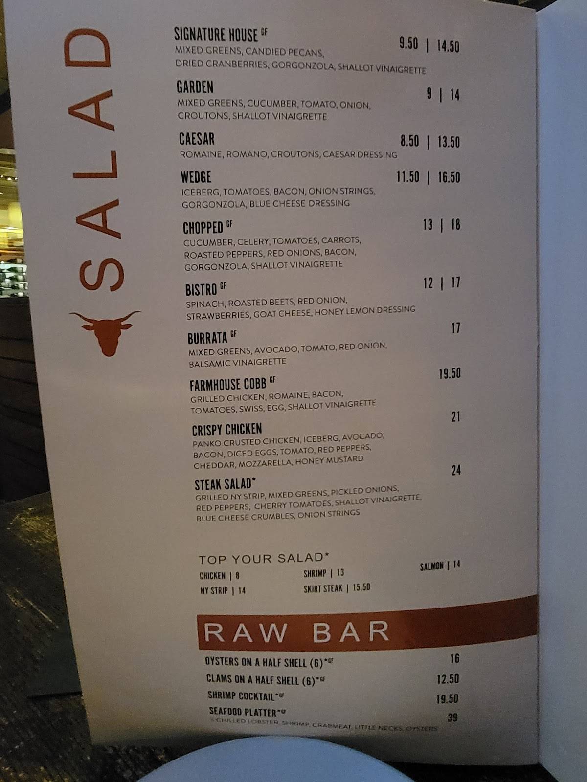 Menu at Barbarie's Black Angus Grill, Danbury