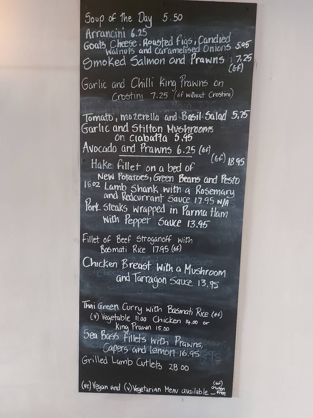 Menu at Bears Paw Country Inn & Restaurant, Tabley Superior