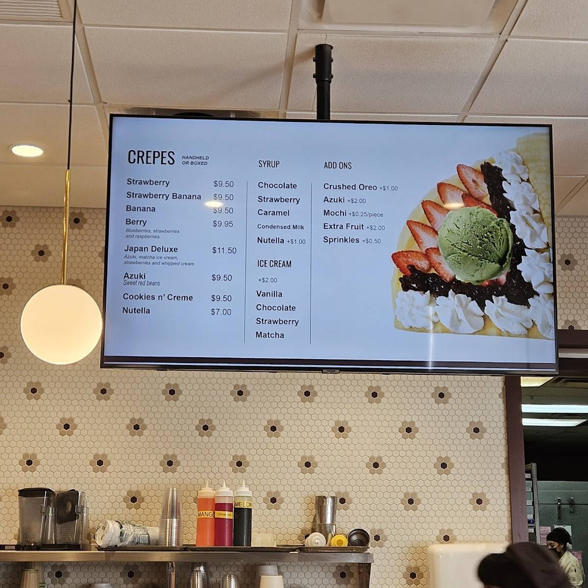 Menu at Belle's Bread Japanese Bakery and Café, Columbus