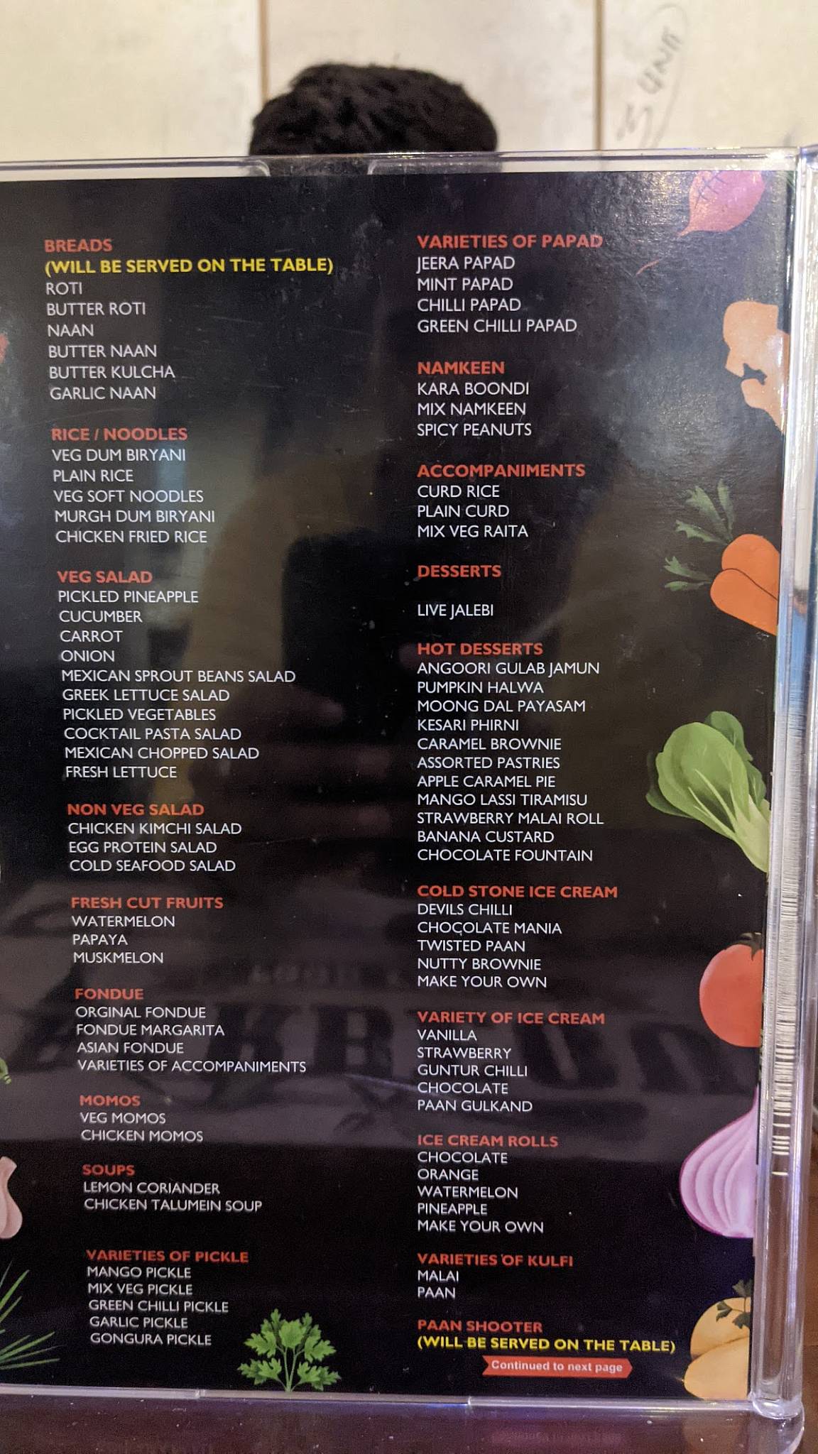 Menu at The Big Barbeque - Buffet - Bengaluru - Marathahalli, Bengaluru, 88