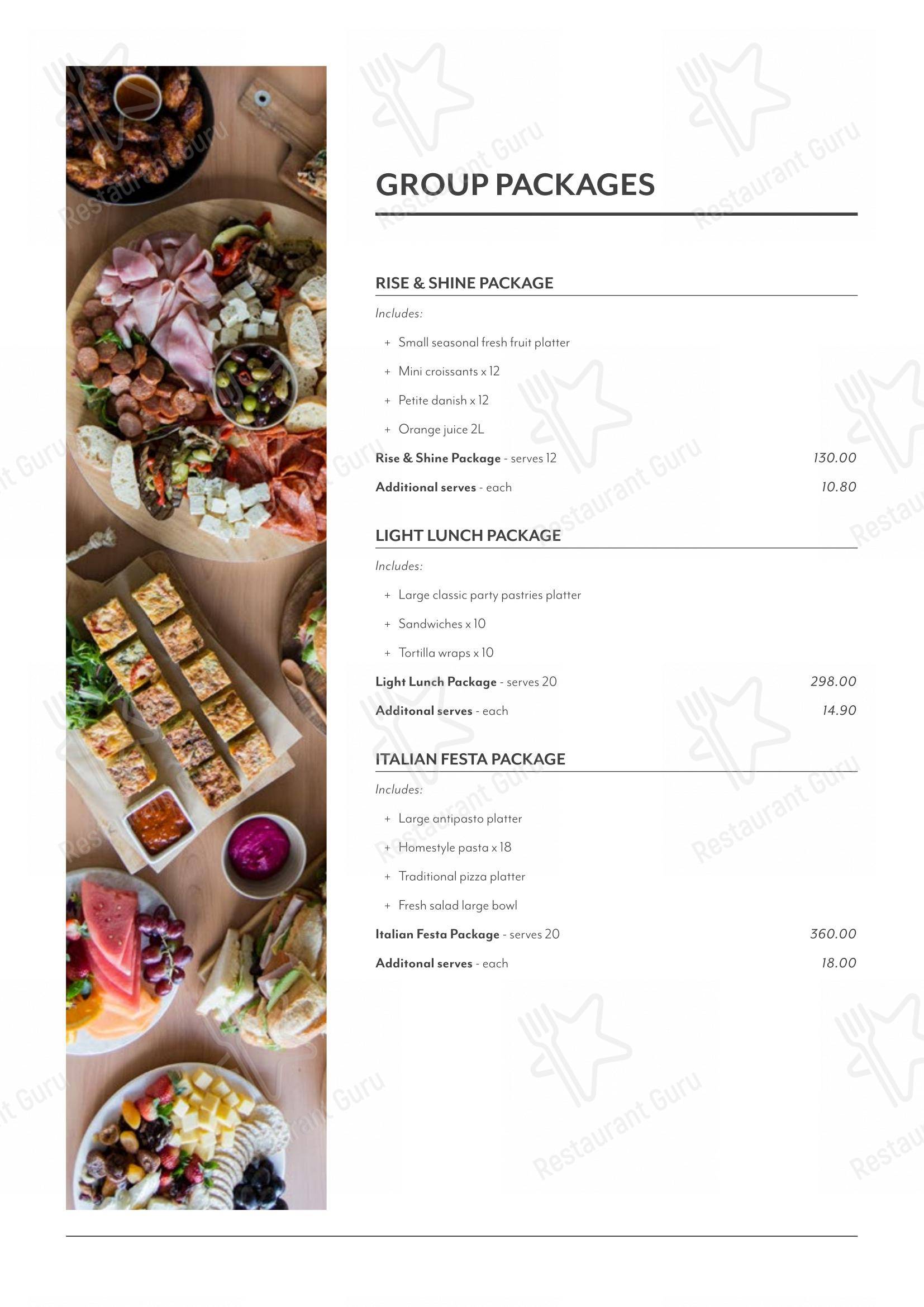 Menu at Bermuda ECU cafe, Joondalup, Ground Floor Building 1 Edith ...