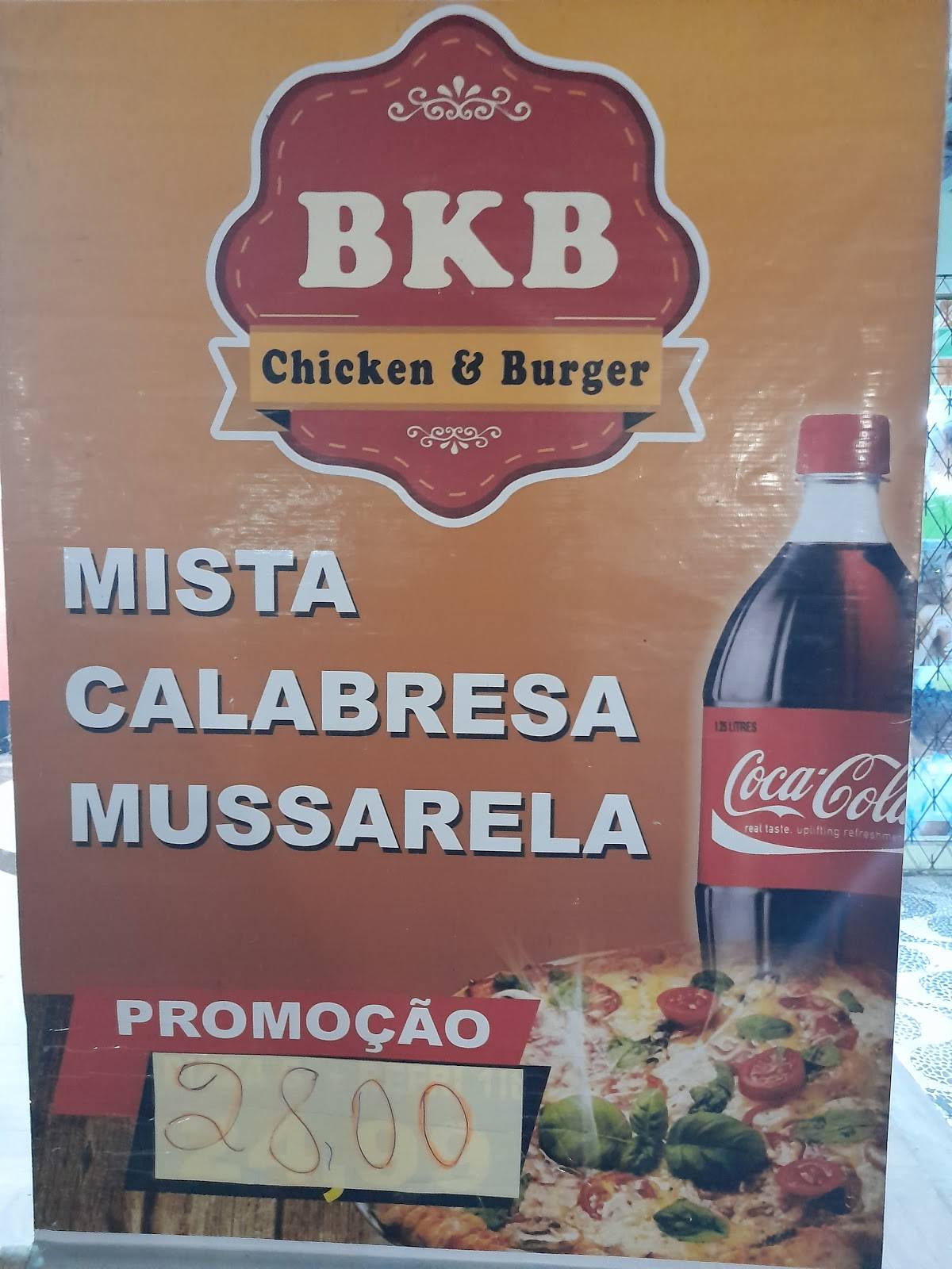 Menu em Bkb Chicken e Burger restaurante, Castanhal