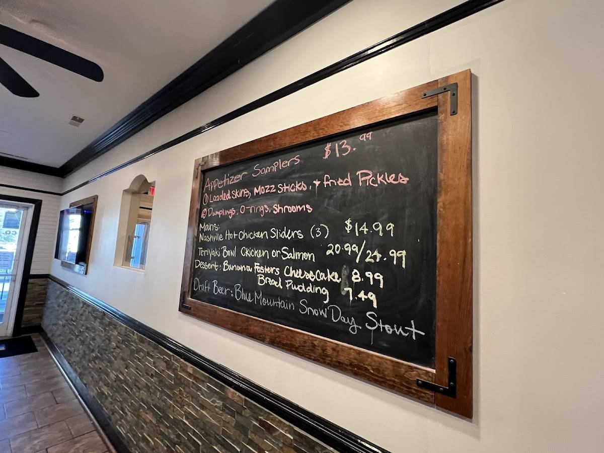 Menu at Blue Ridge Cafe & Catering, Ruckersville