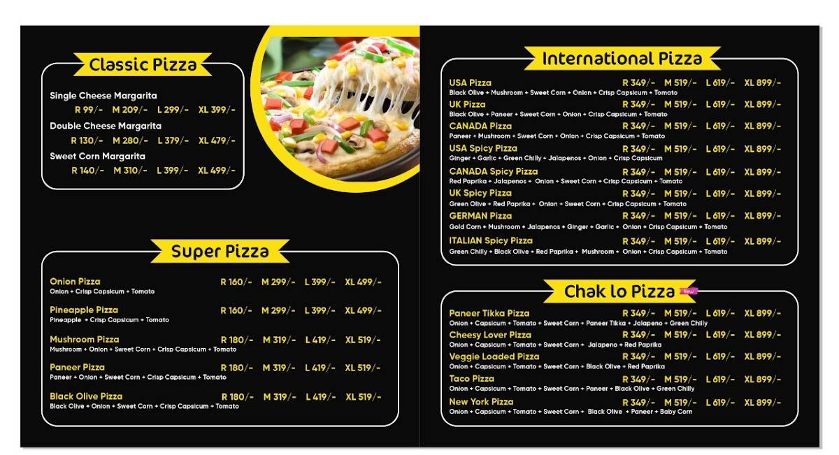 Menu at Bolton Pizza & Burger - Best Pizza Restaurant in Mudki, Best ...