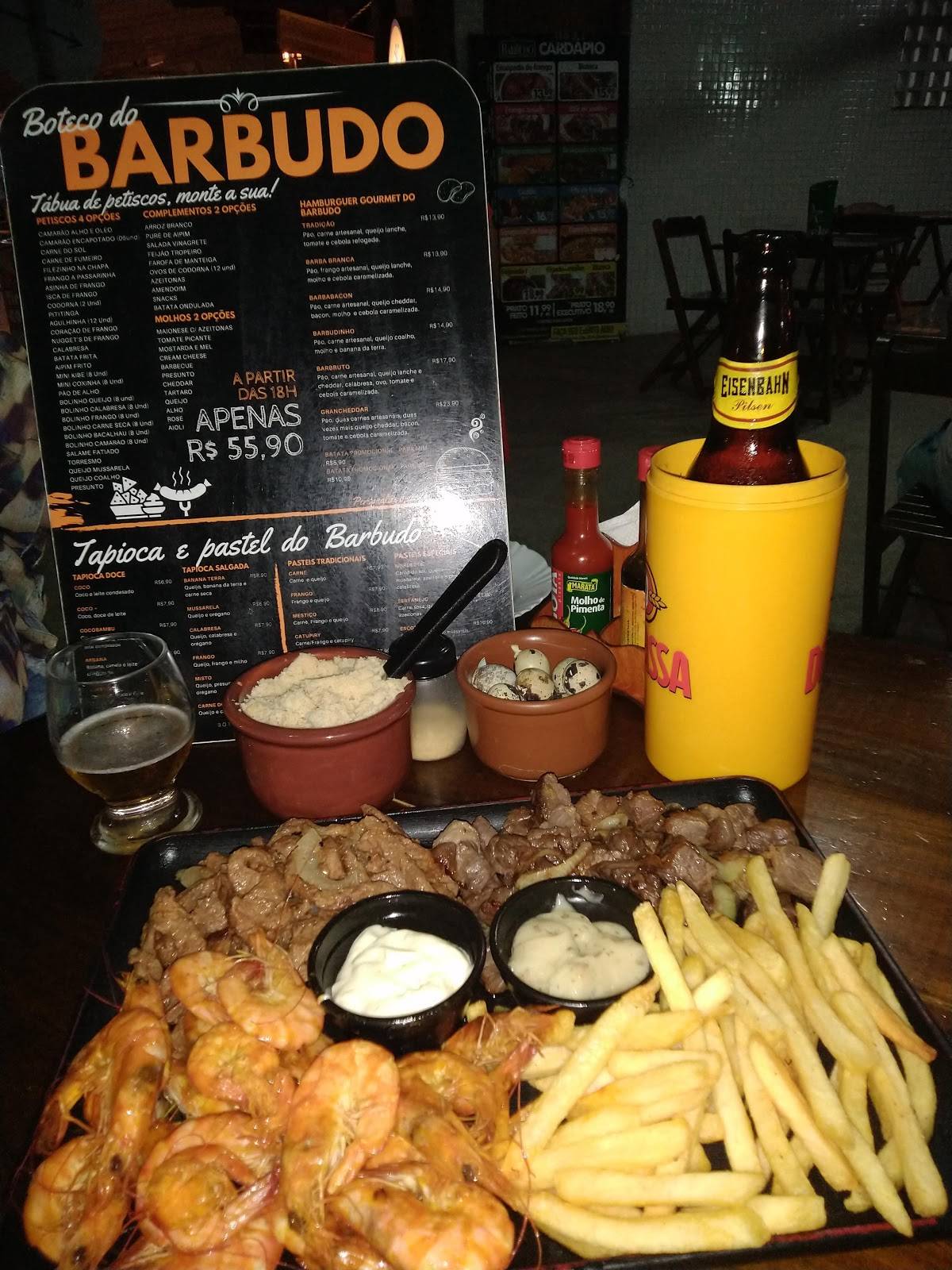 Menu em Boteco Do Barbudo, Salvador