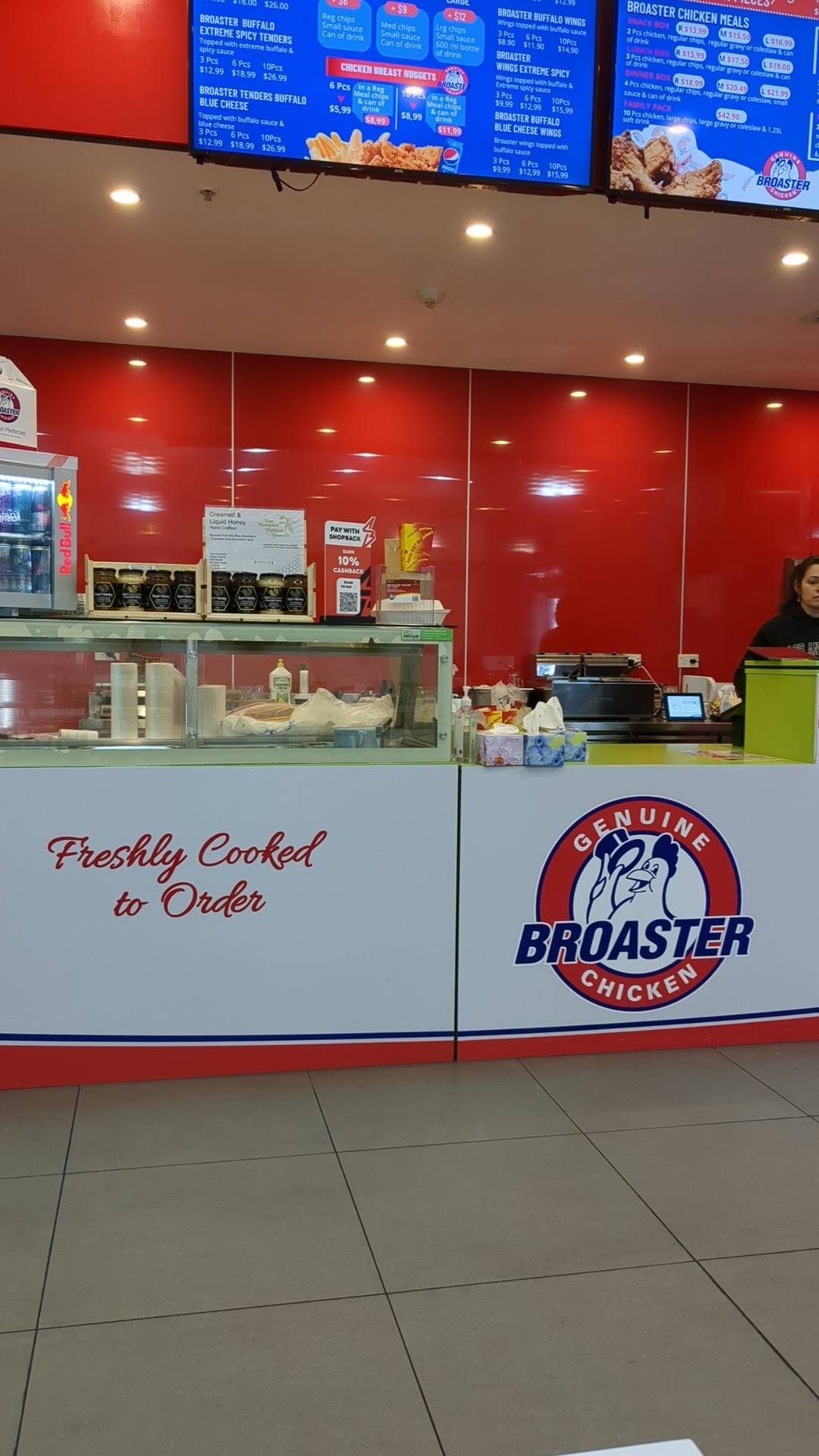 Menu at Broaster Chicken Olympic Park/Antonio's Chicken restaurant ...
