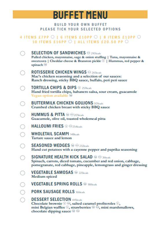 Menu at The Sun pub & bar, Hoddesdon, Amwell Street