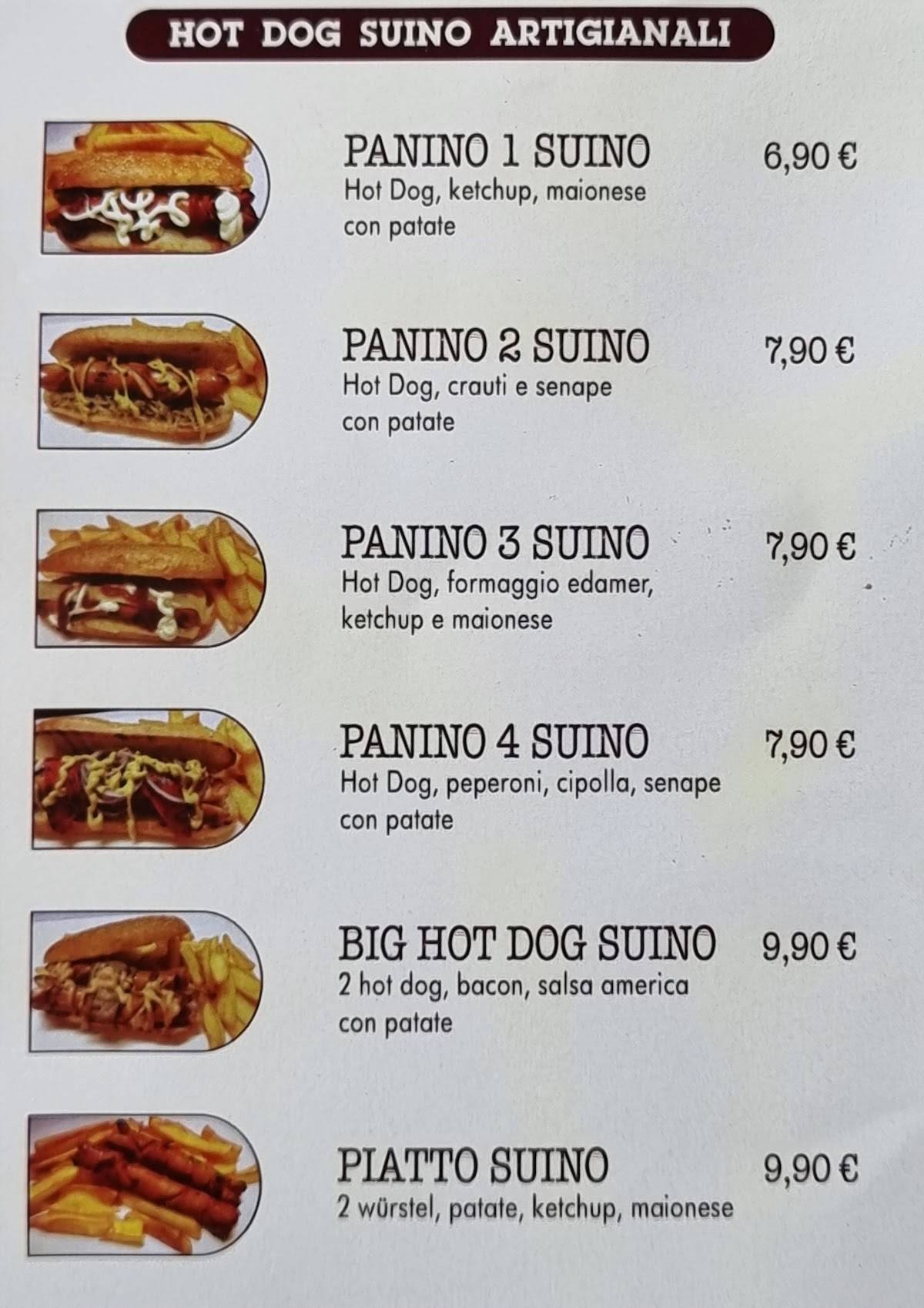 Speisekarte von Bull Steak House pub & Bar, Loano