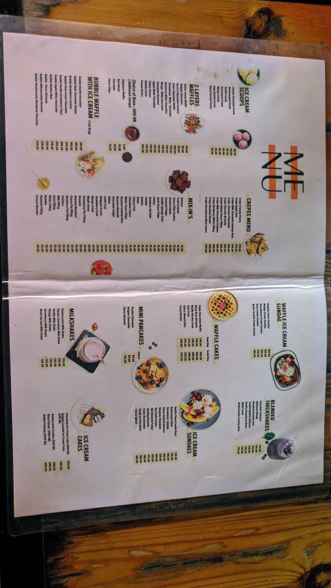 Menu at Buns n Roses, Chennai