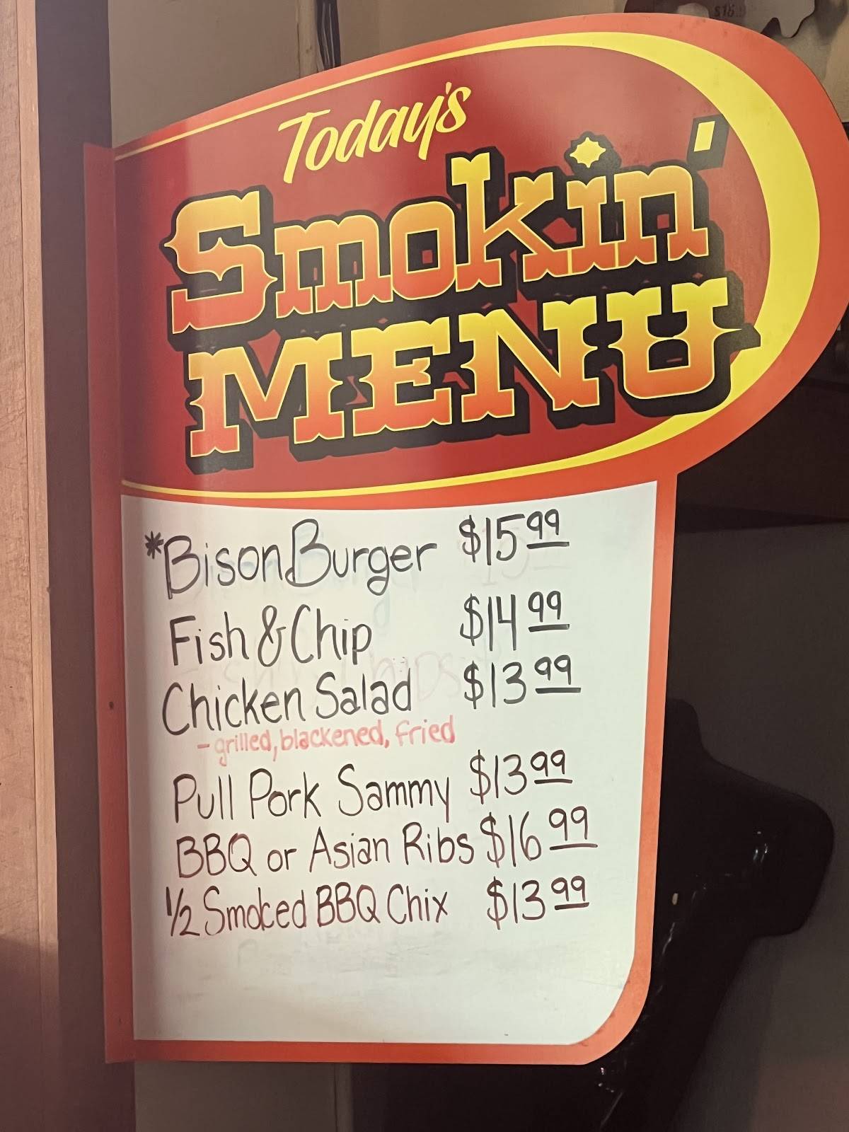 Menu at Burger Station restaurant, Hernando