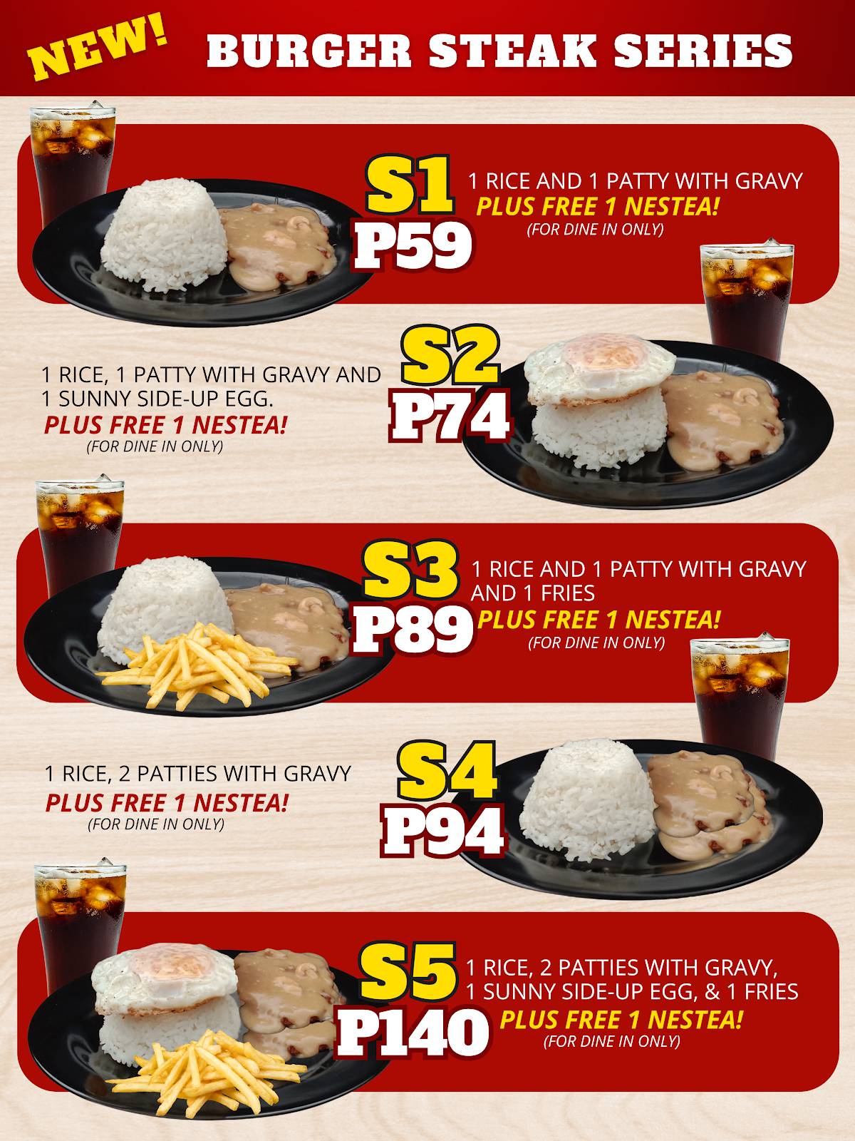 Carta del restaurante BurgerJay PH, Bogo
