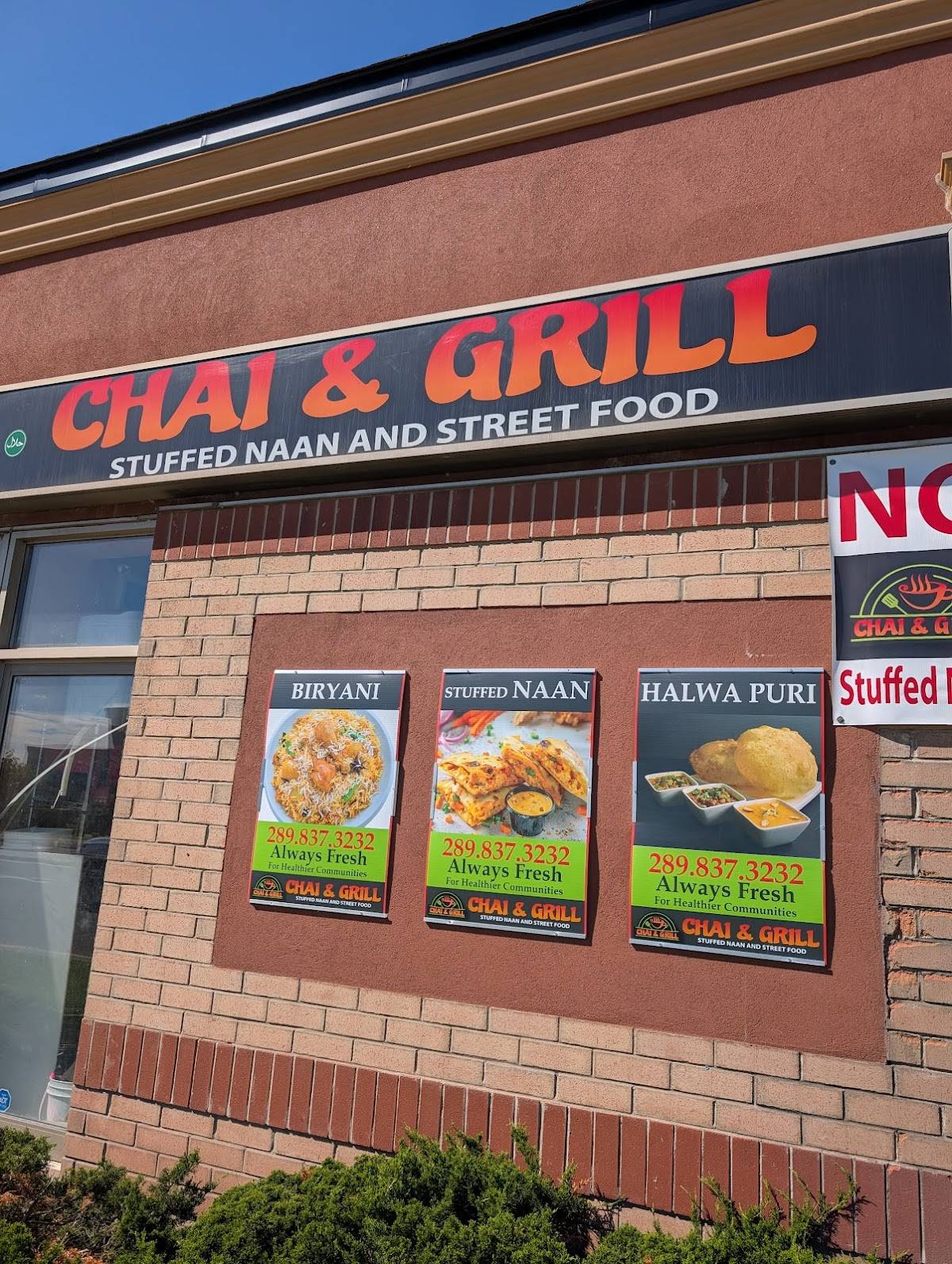 Menu at Cafe Imran Khan (Chai & Grill), Oakville