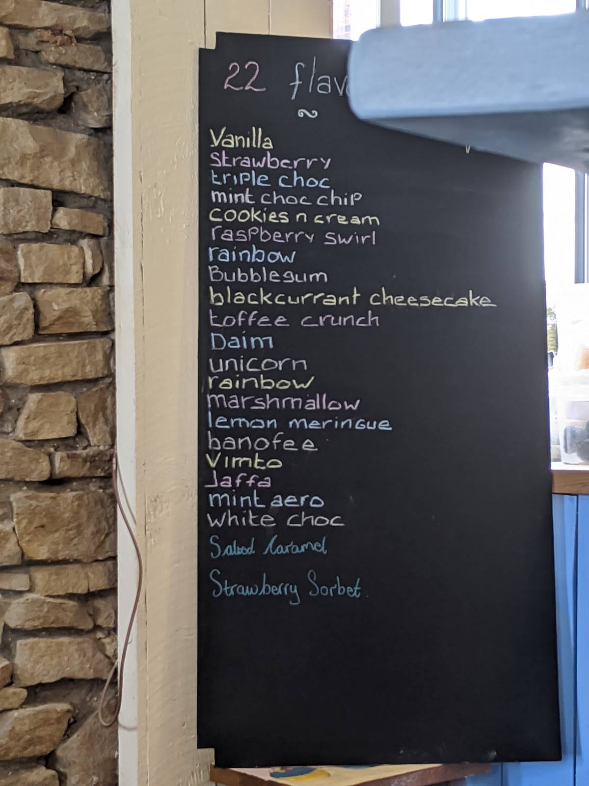 Menu at CHILL @ the cowshed cafe, Horwich
