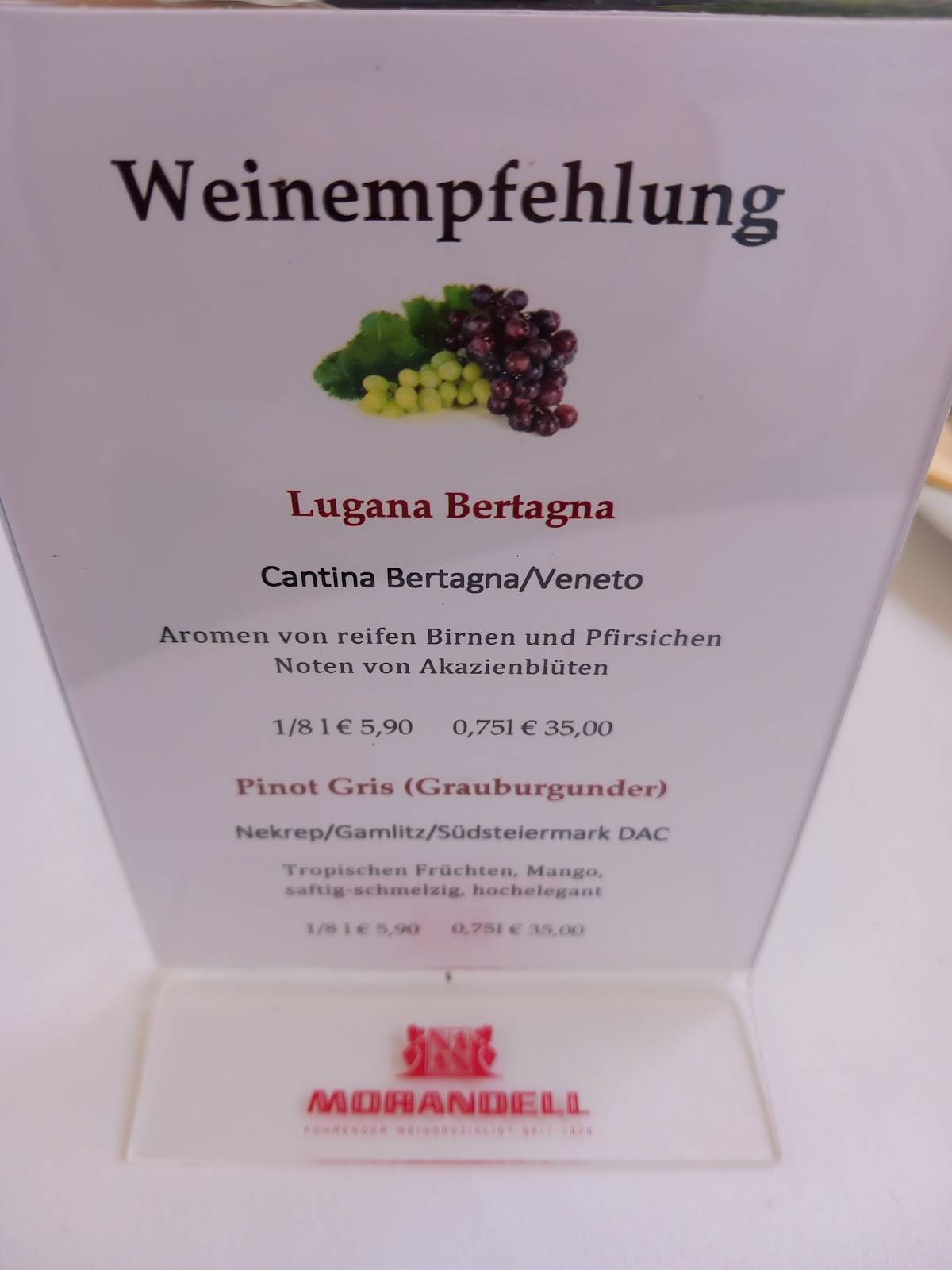 Speisekarte von Café Arkadenhof cafe, Innsbruck