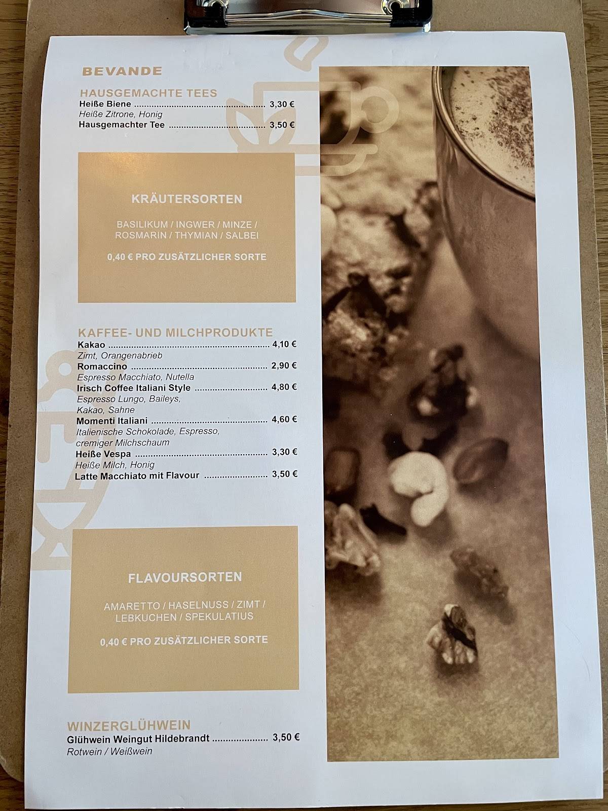 Speisekarte von Café Lilo cafe, Würzburg