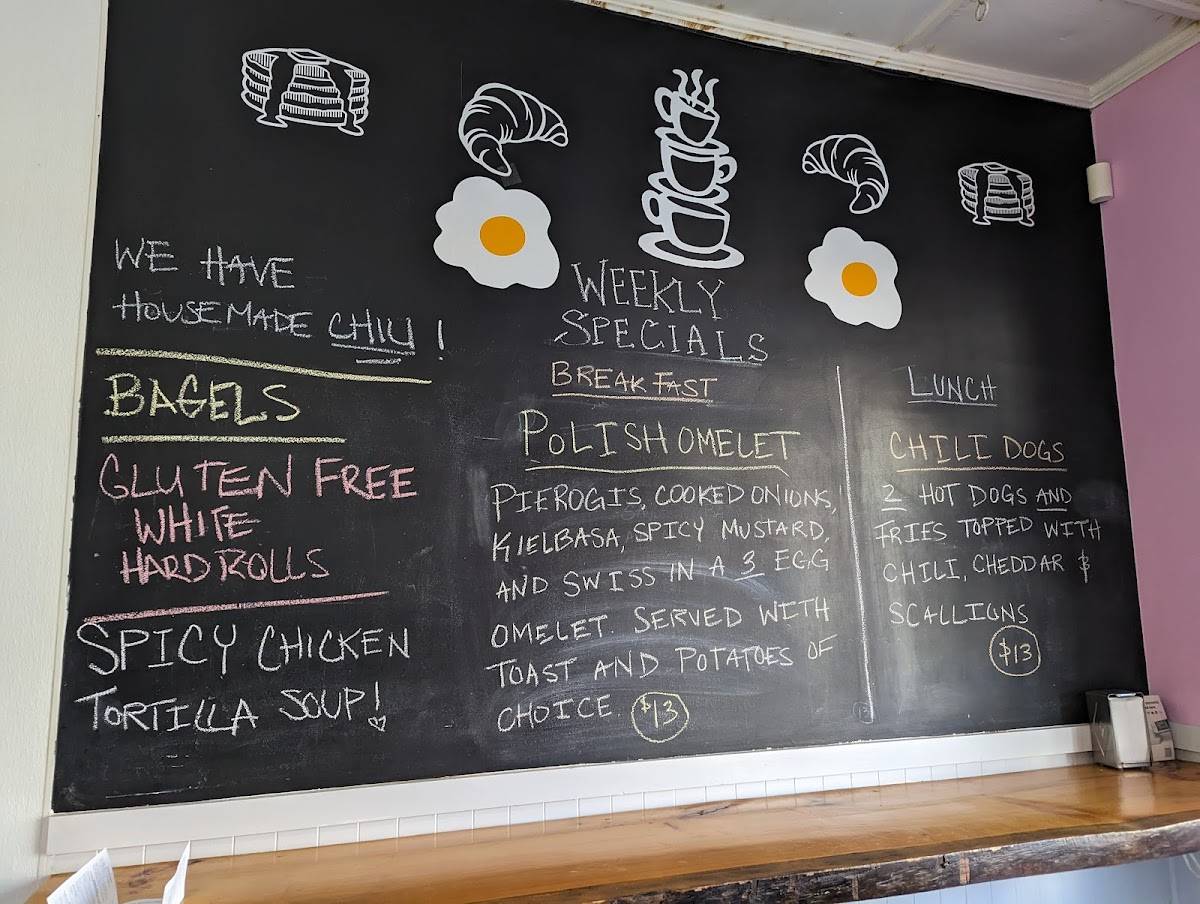 Menu at Two Brothers Cafe, East Hampton
