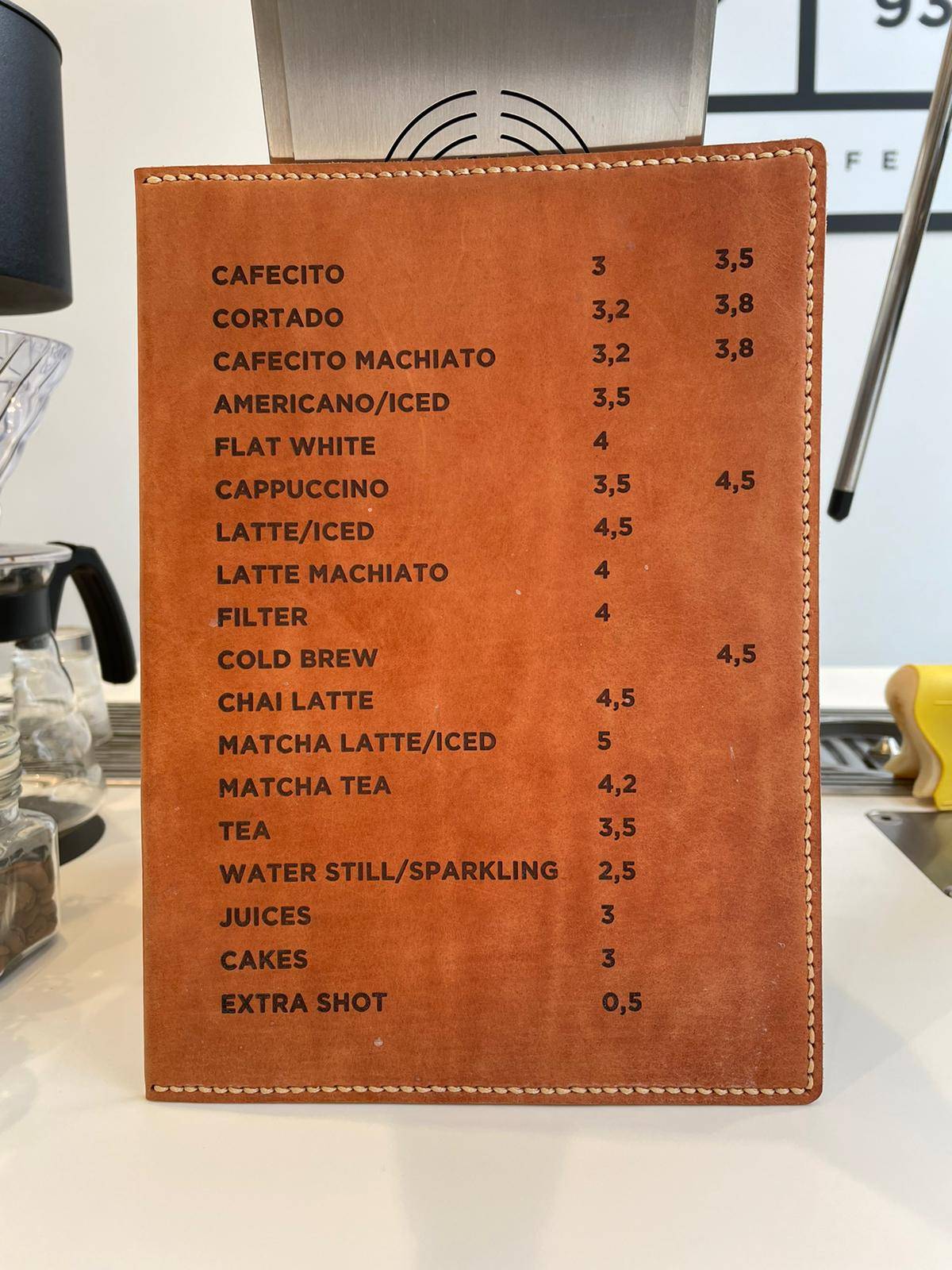 Speisekarte von Cafecito Coffee Bar Rotterdam, Rotterdam