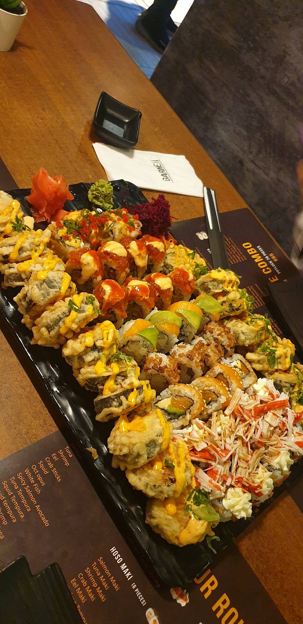 Menu at Garnell restaurant, New Cairo City, 21 Shams Al Din Al Zahabi