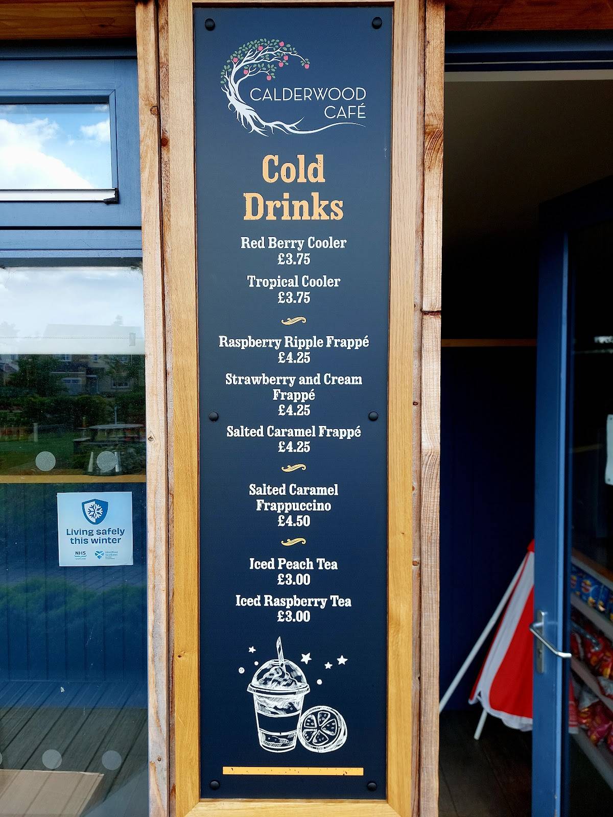 Carta de Calderwood Cafe, Livingston