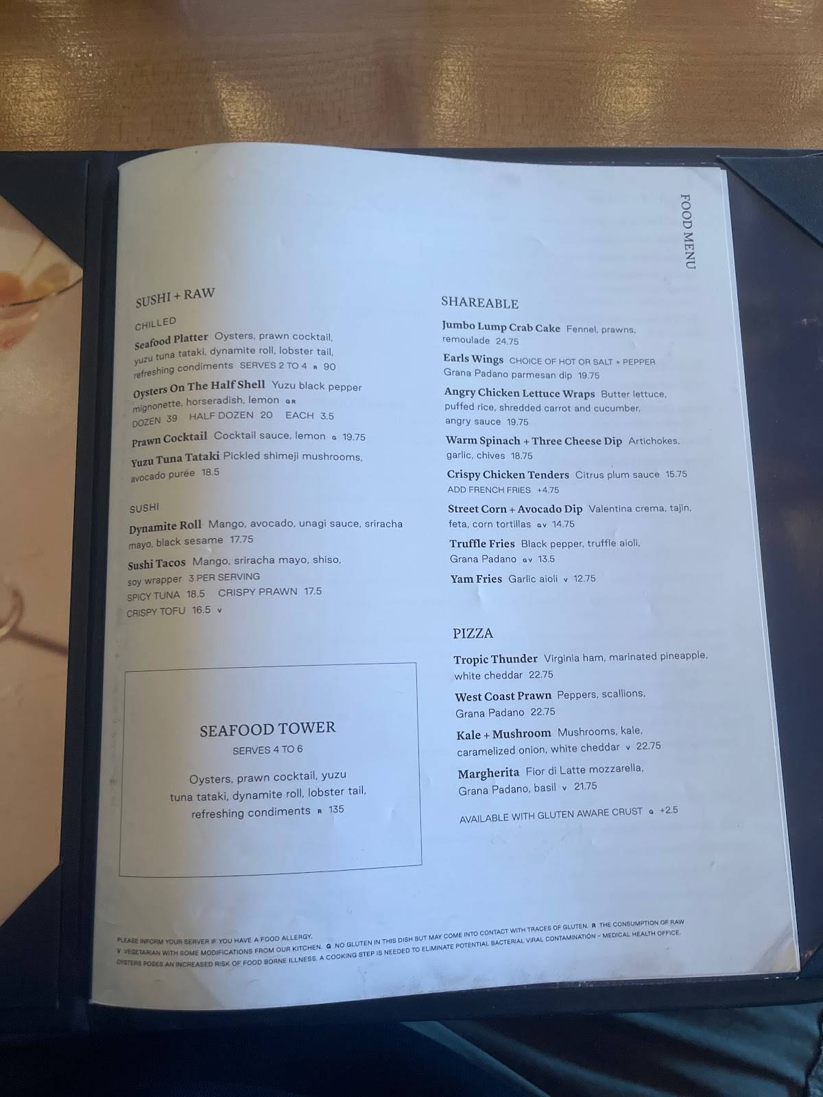 Menu at Earls Kitchen + Bar, Calgary, 130 Ave SE #200