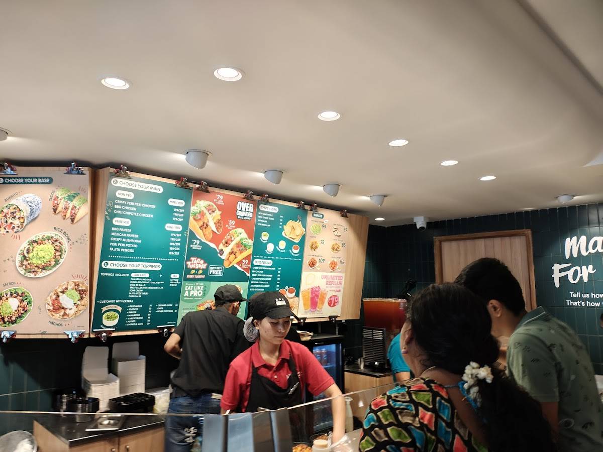 Menu at California Burrito Mexican Grill @ Velachery, India
